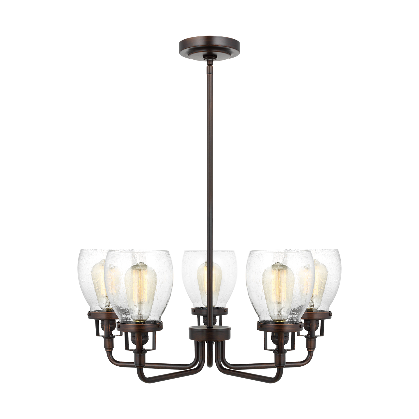Belton Five Light Up Chandelier - 3214505 | Visual Comfort