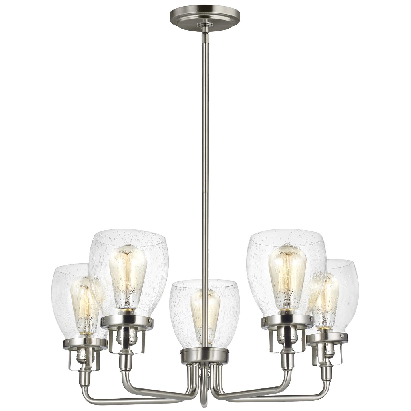 Belton Five Light Up Chandelier - 3214505 | Visual Comfort