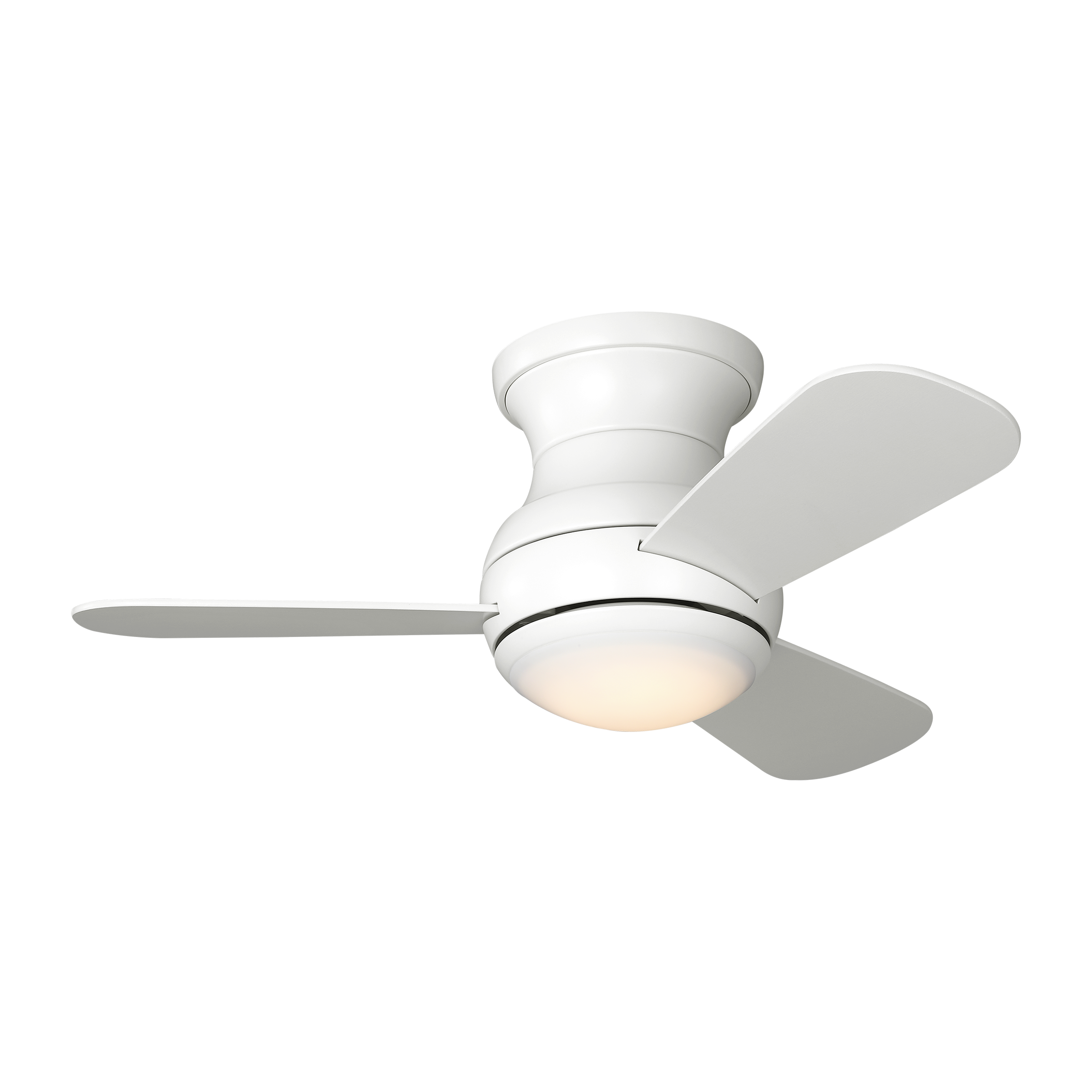 Orbis 32" Hugger LED Ceiling Fan - 3OBSHR32D | Visual Comfort