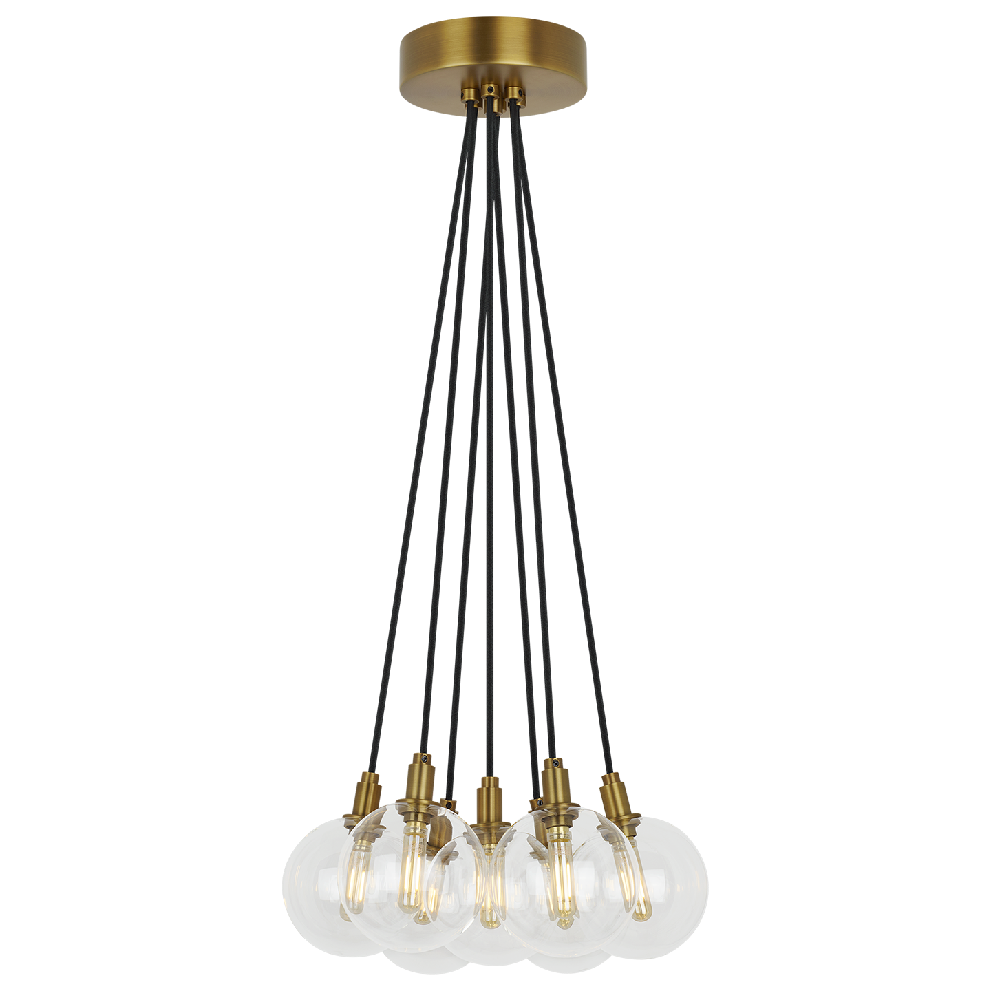 Gambit 7-Light Chandelier - 700GMBMP7 | Visual Comfort
