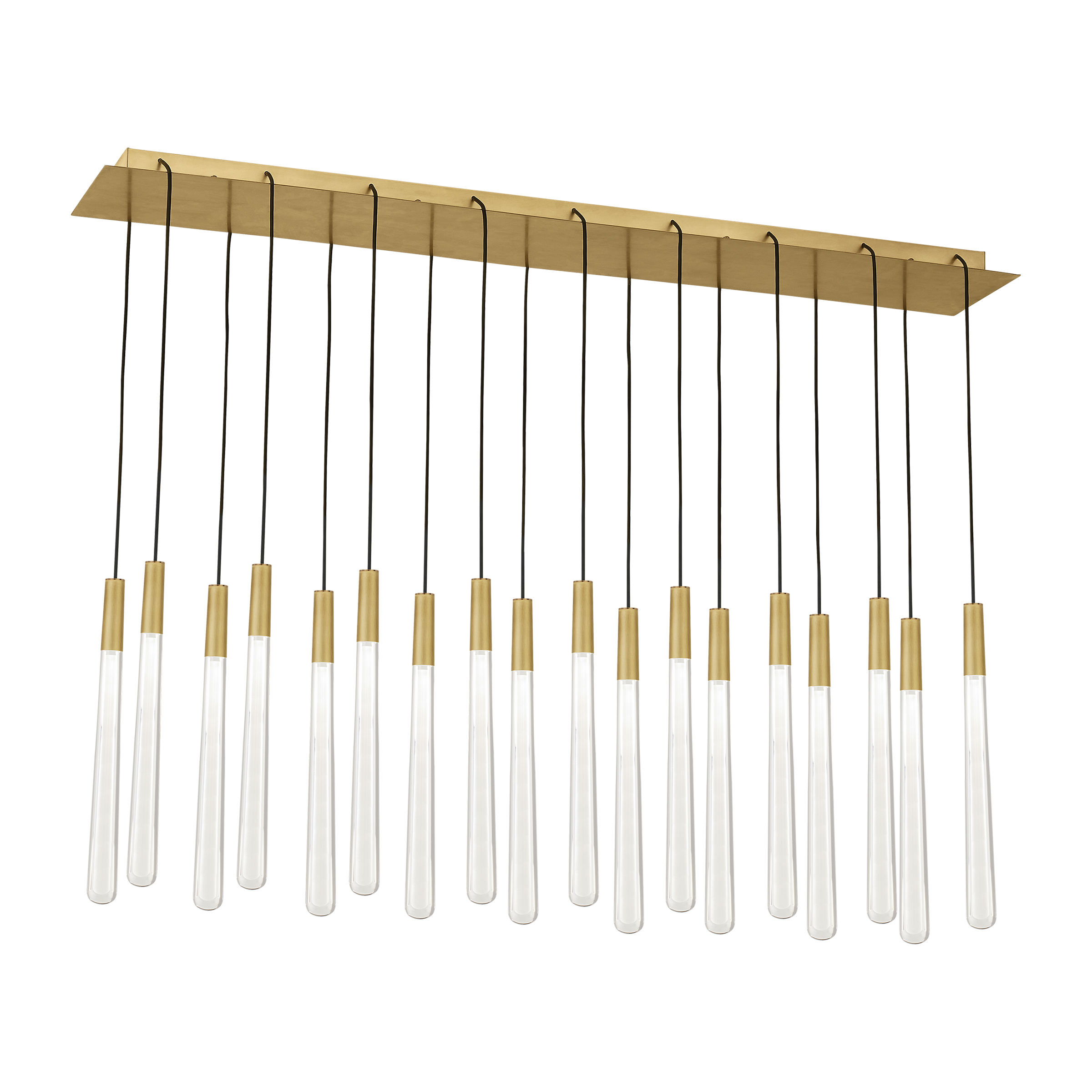 Pylon Crystal 18 Light Chandelier - 700TRSPPYLC18T | Visual Comfort