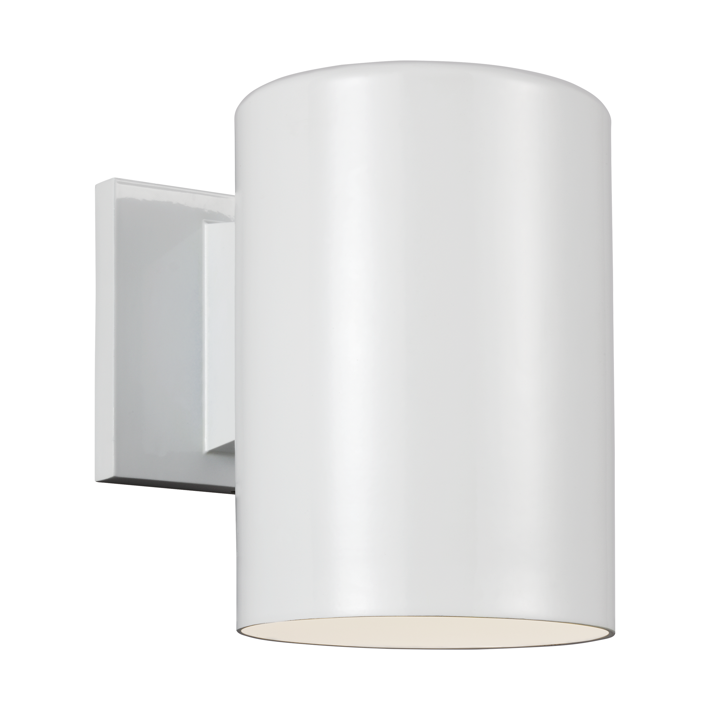 Outdoor Cylinders Small LED Wall Lantern - 8313897S | Visual Comfort
