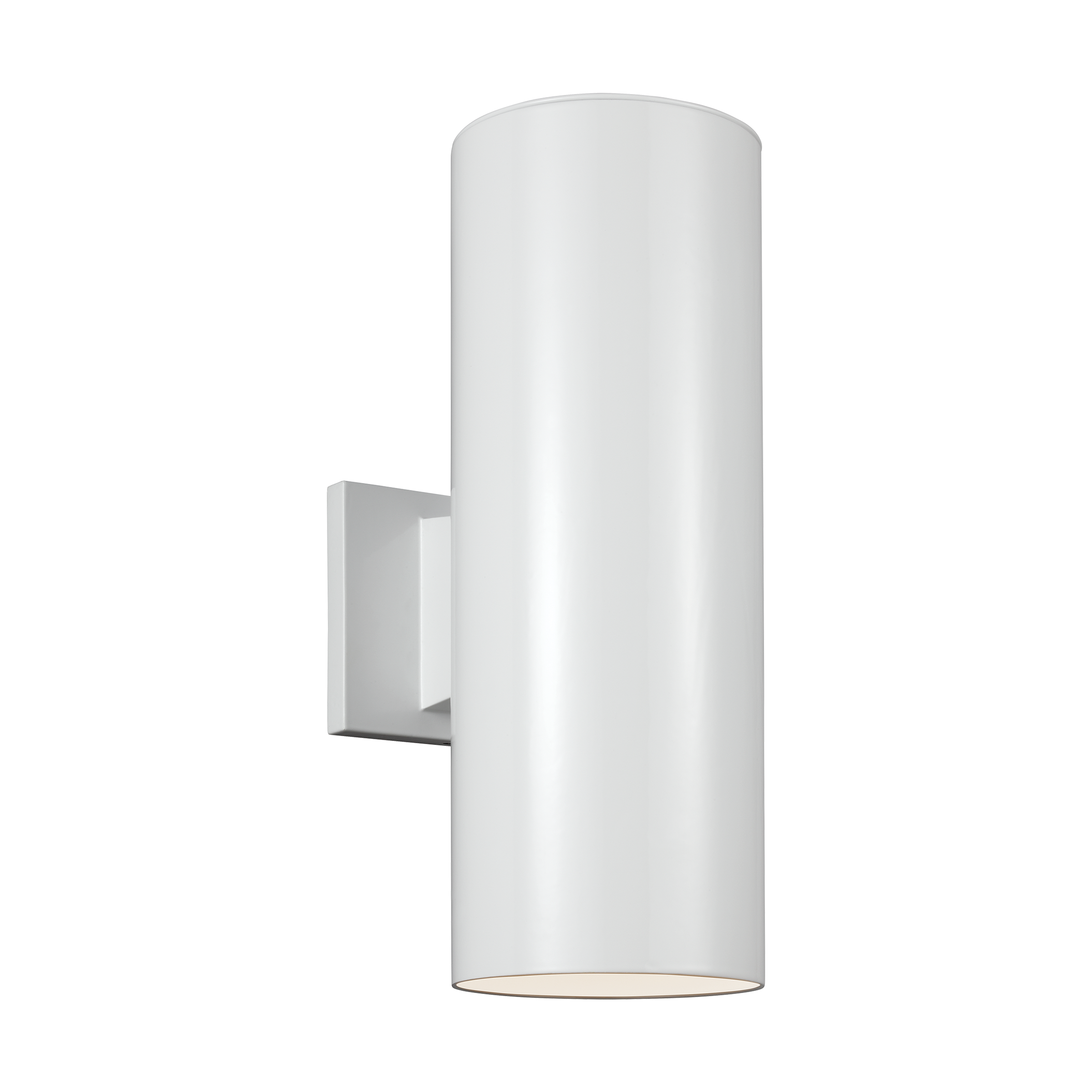 Outdoor Cylinders Small 2 LED Wall Lantern - 8413897S | Visual Comfort