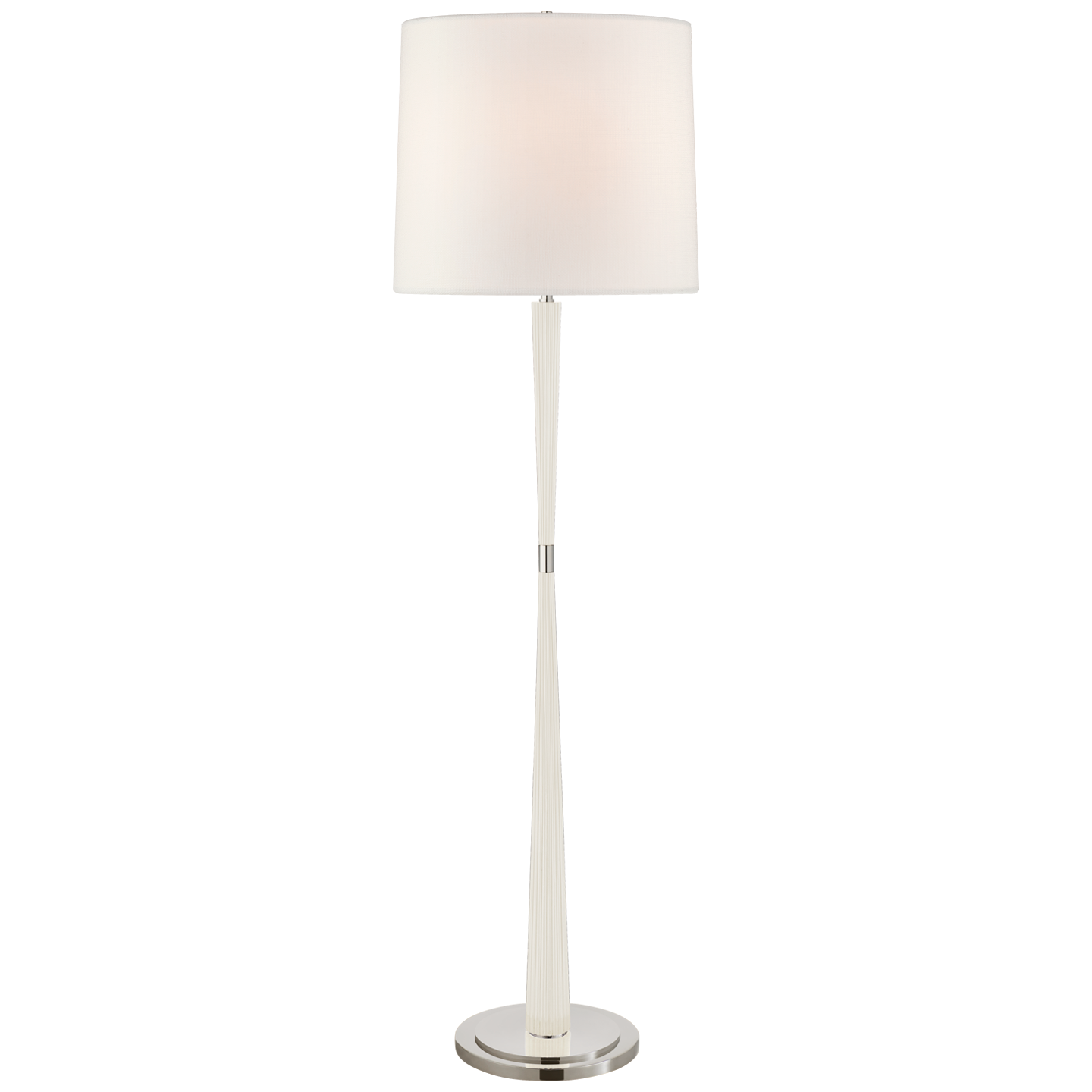 Refined Rib Large Floor Lamp - BBL1036 | Visual Comfort