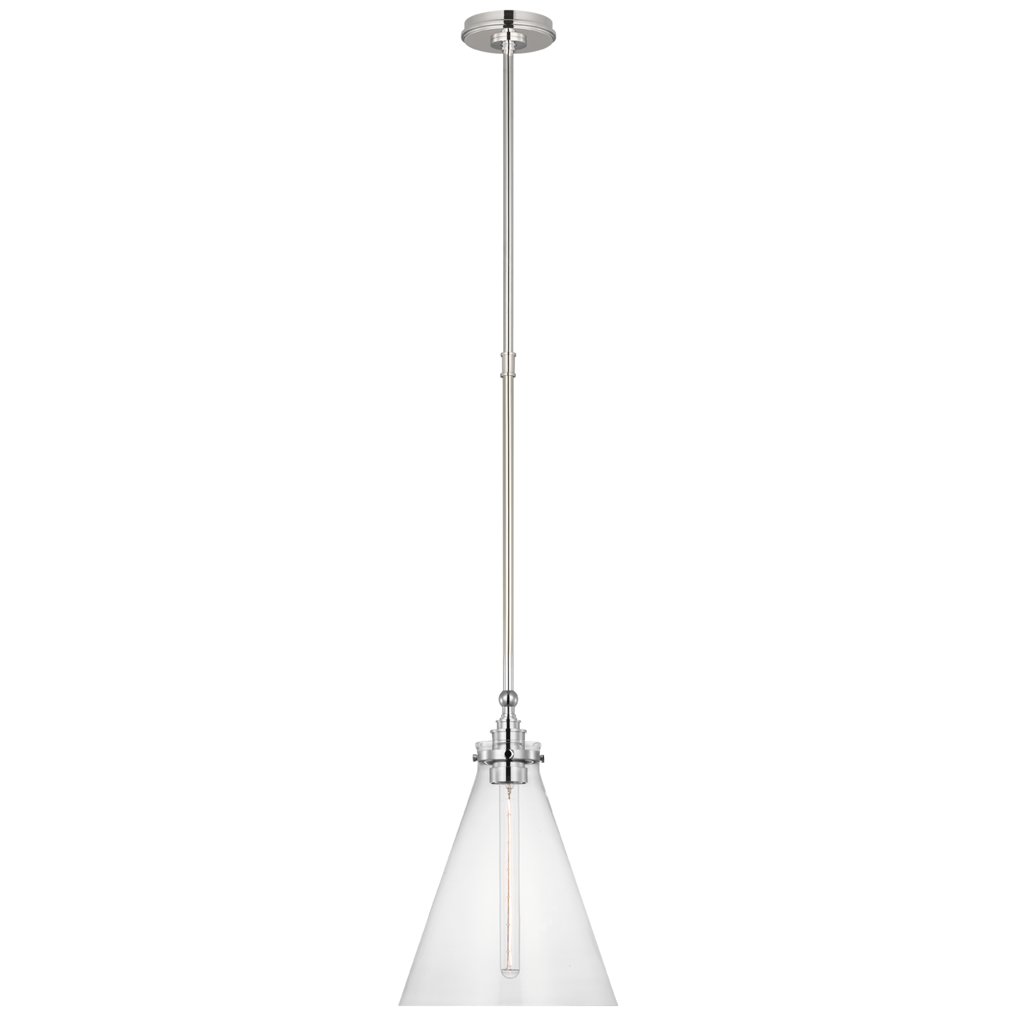 Parkington 11" Conical Pendant - CHC5530 | Visual Comfort
