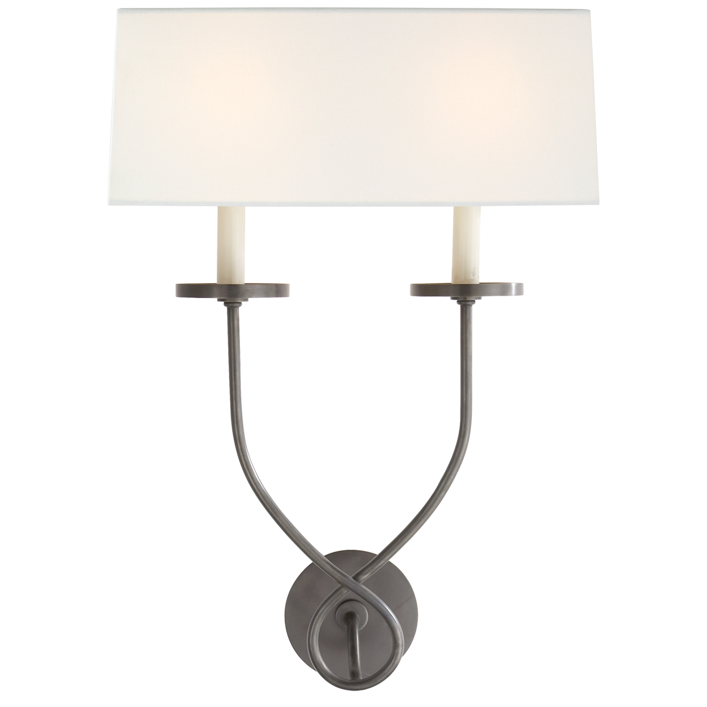 Symmetric Twist Double Sconce (Open Box) - CHD1612-OB | Visual Comfort