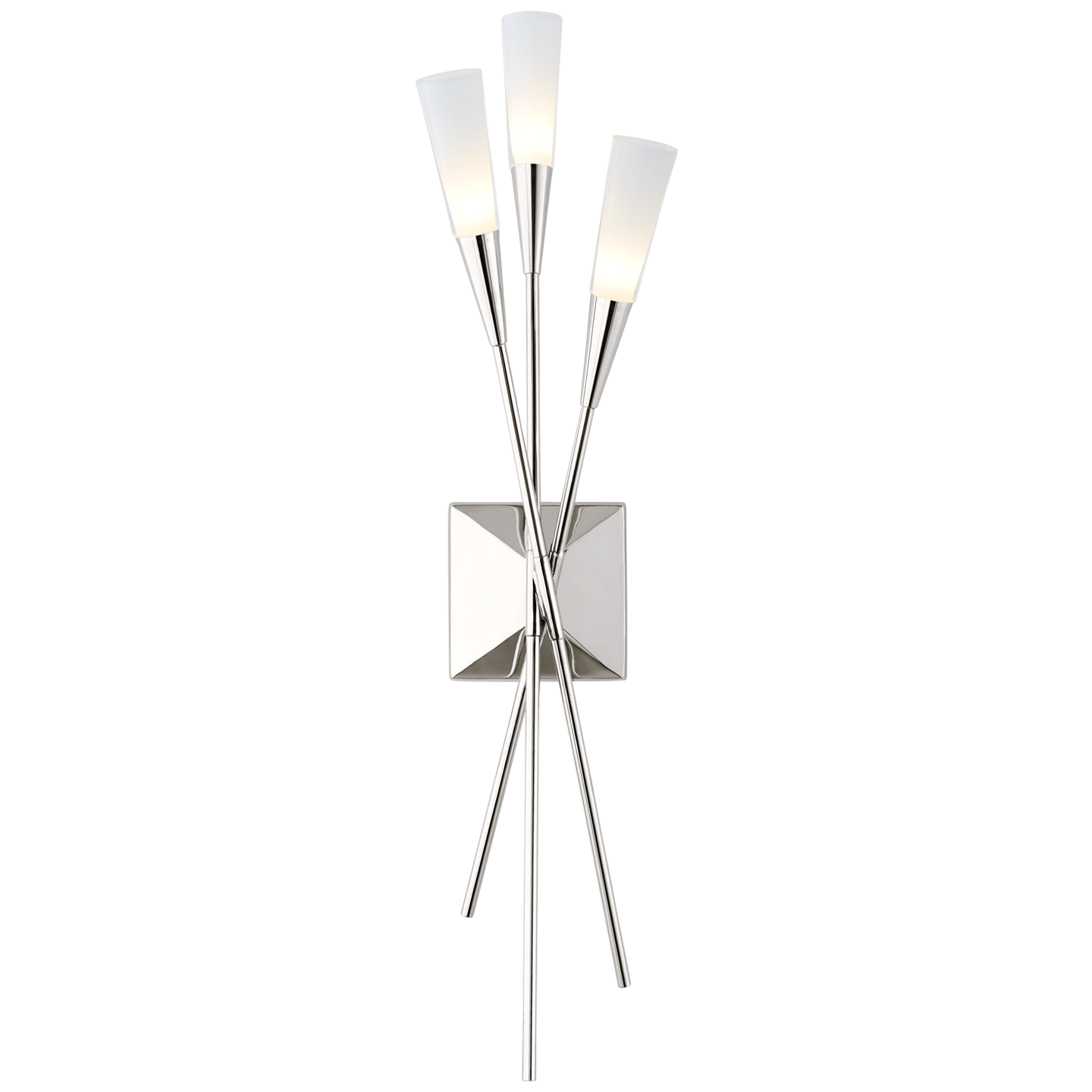 Stellar Triple Tail Sconce (Open Box) - CHD2602-OB | Visual Comfort