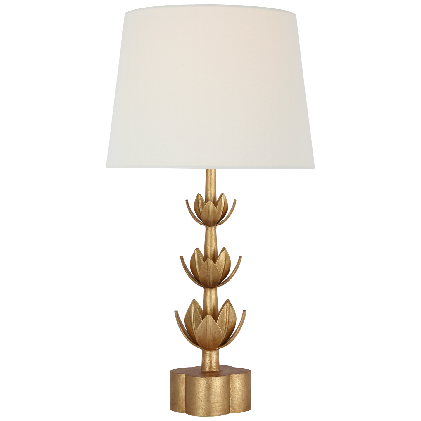 Alberto Large Triple Table Lamp - JN3003 | Visual Comfort