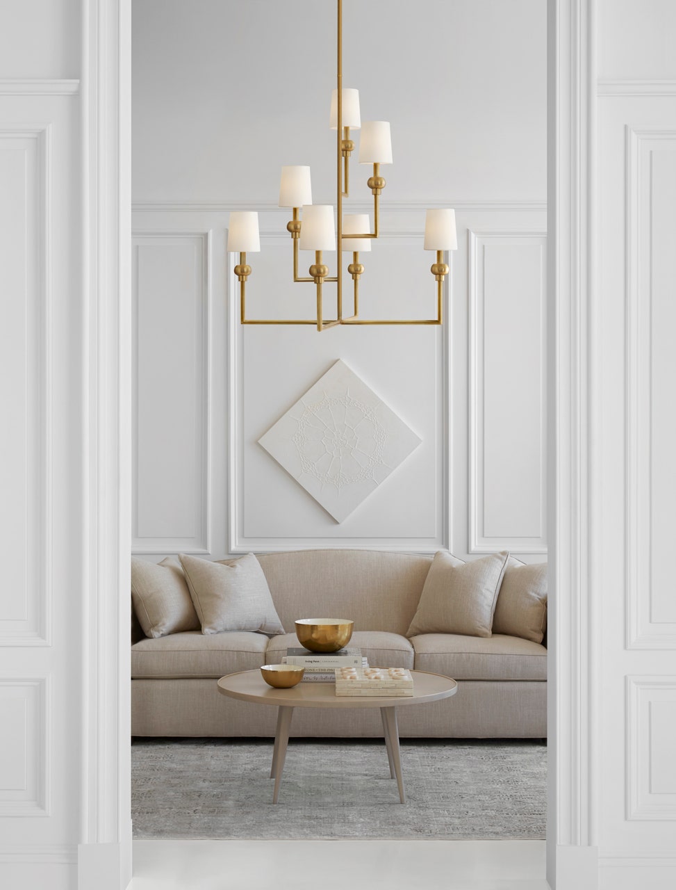Comtesse XL Offset Chandelier - PCD5100 | Visual Comfort