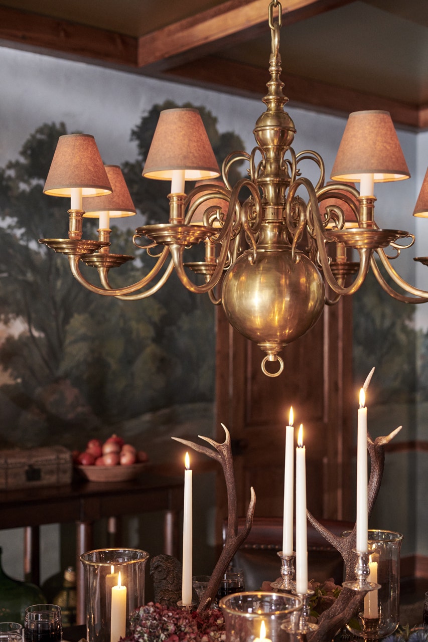 Lillianne Single Tier Chandelier - RL5205 | Visual Comfort