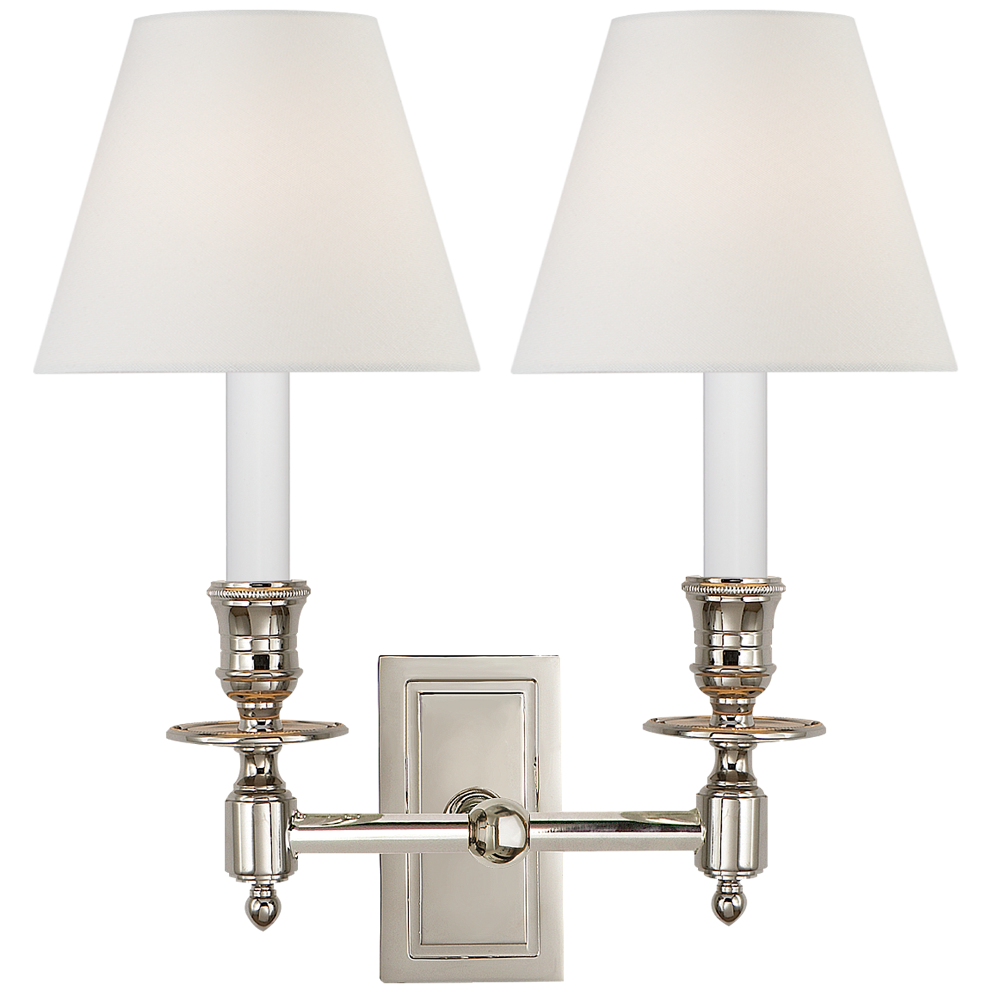 French Double Library Sconce - S2212 | Visual Comfort