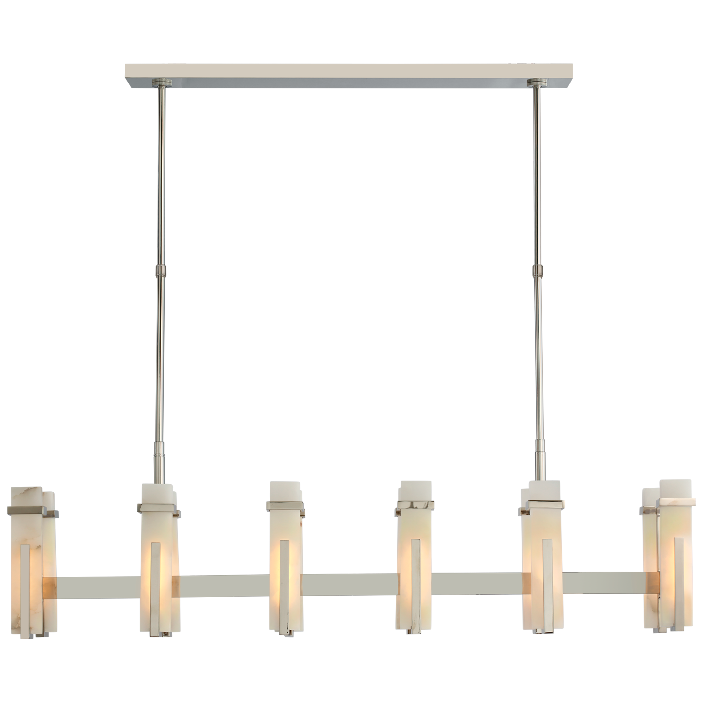 Malik Large Linear Chandelier (Open Box) - S5915-OB | Visual Comfort