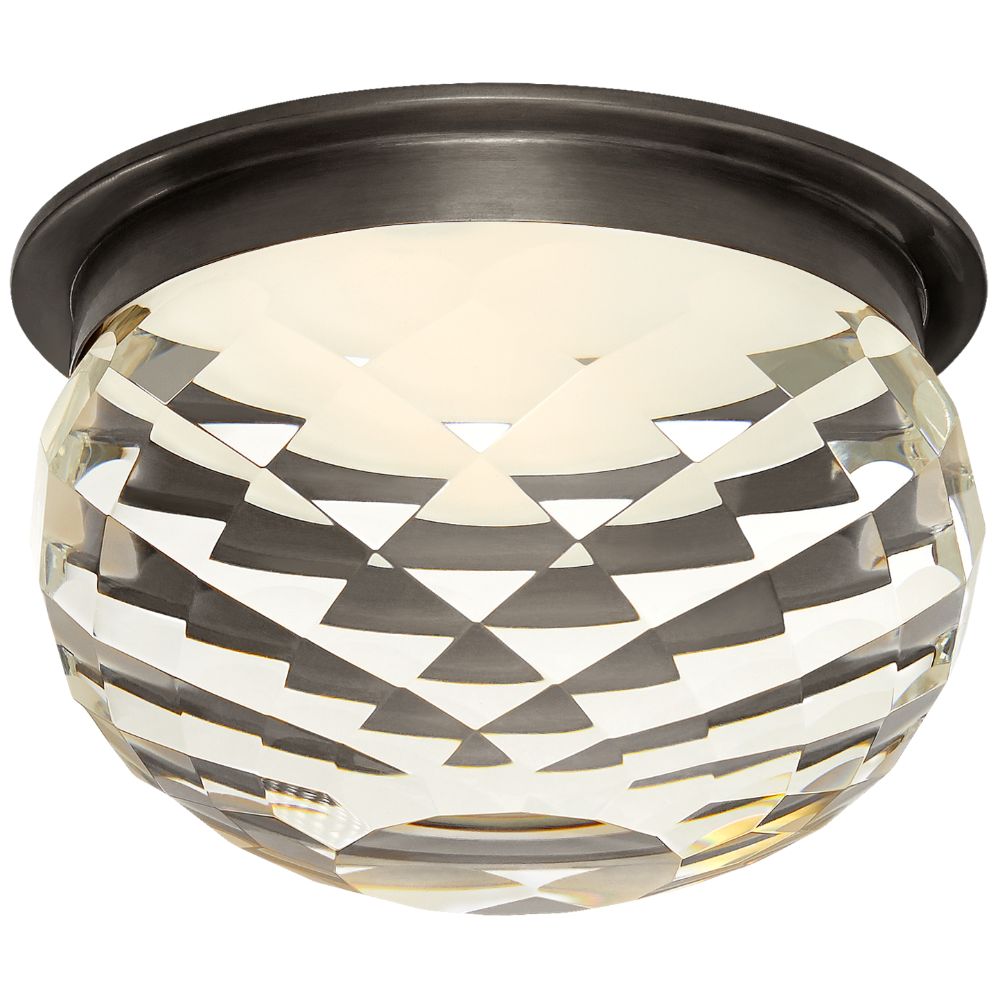 Hillam 5.5" Solitaire Flush Mount (Open Box) - S7000-OB | Visual Comfort