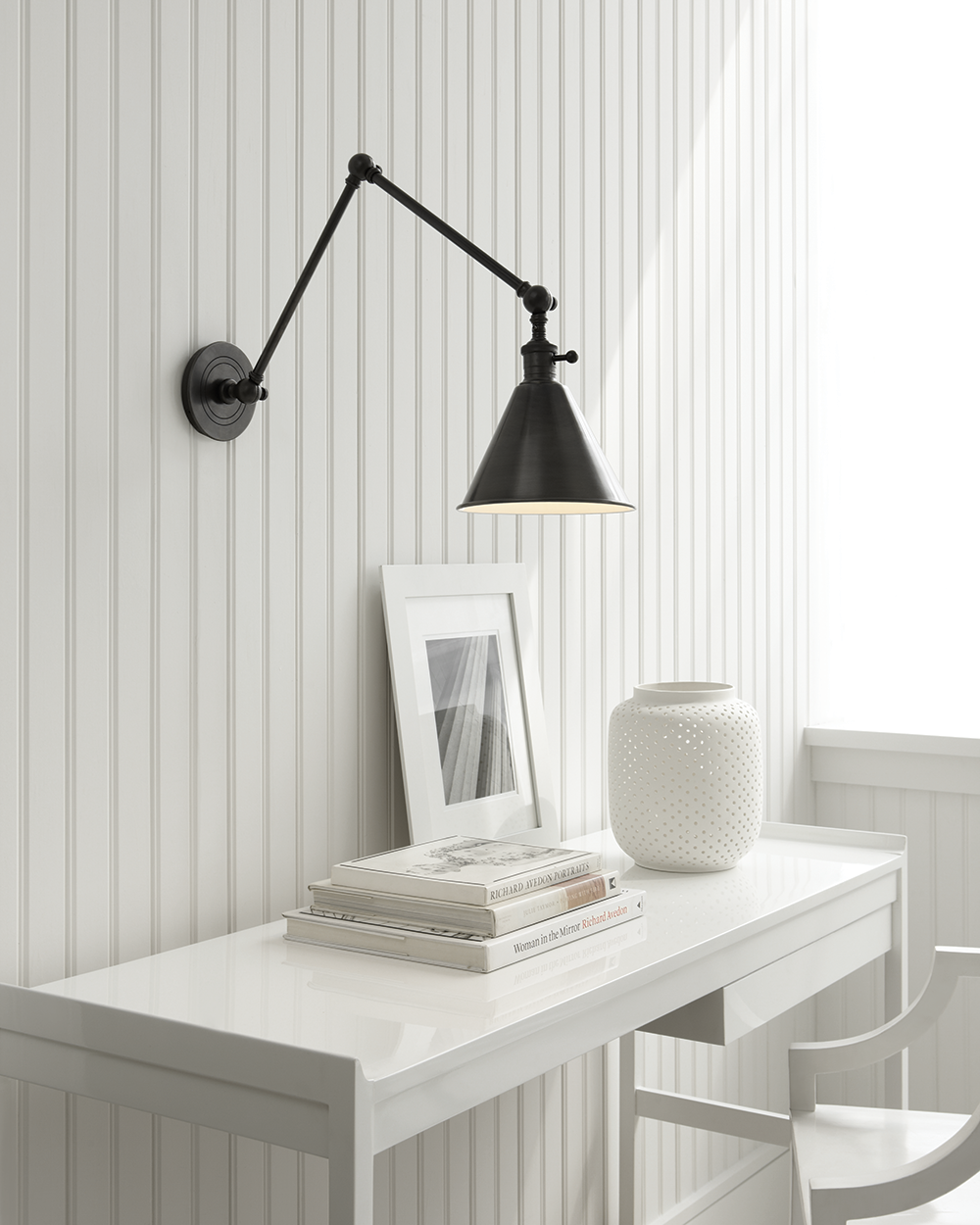 Boston Functional Double Arm Library Light - SL2923 | Visual Comfort