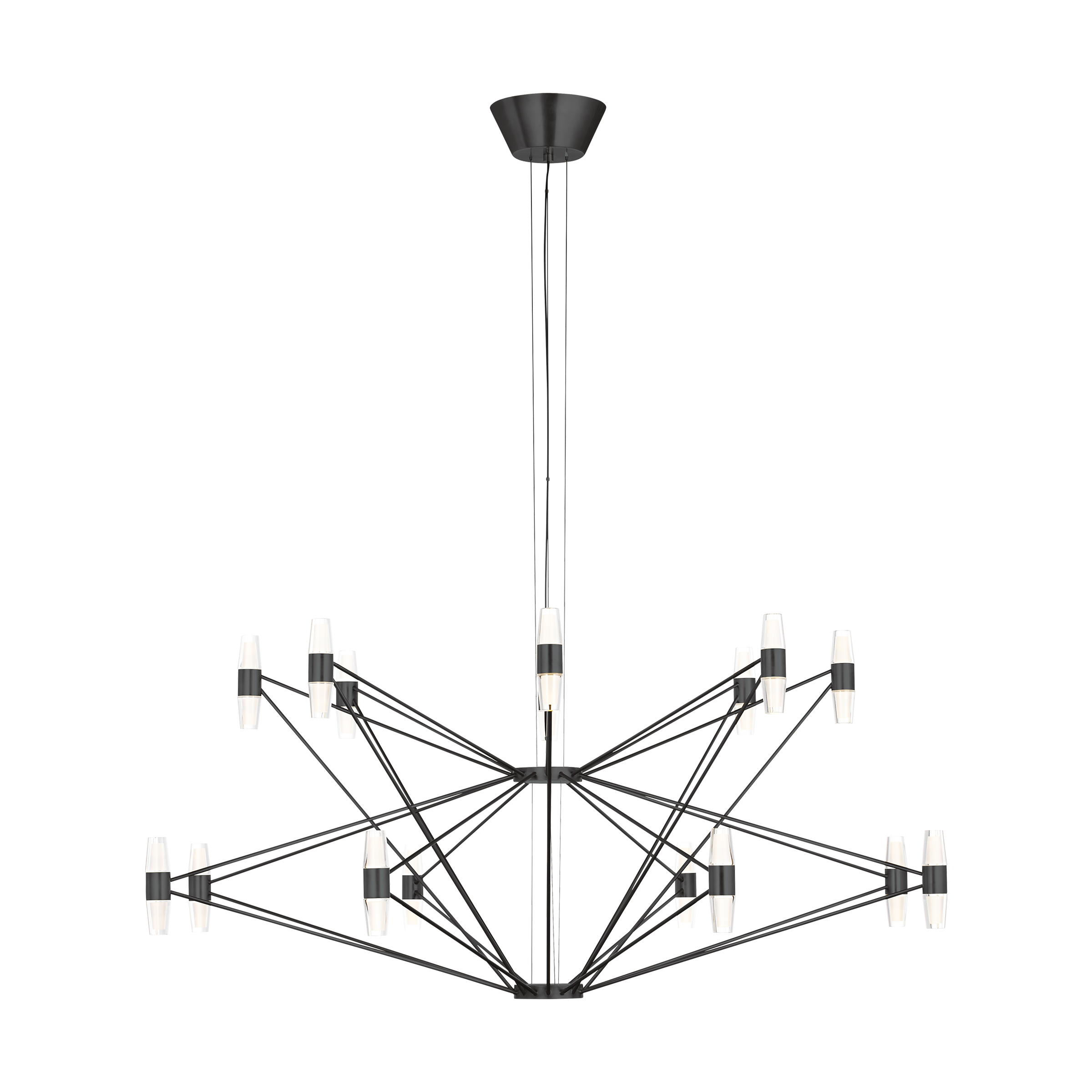 Lassell Two Tier X-Large Chandelier - SLCH247 | Visual Comfort