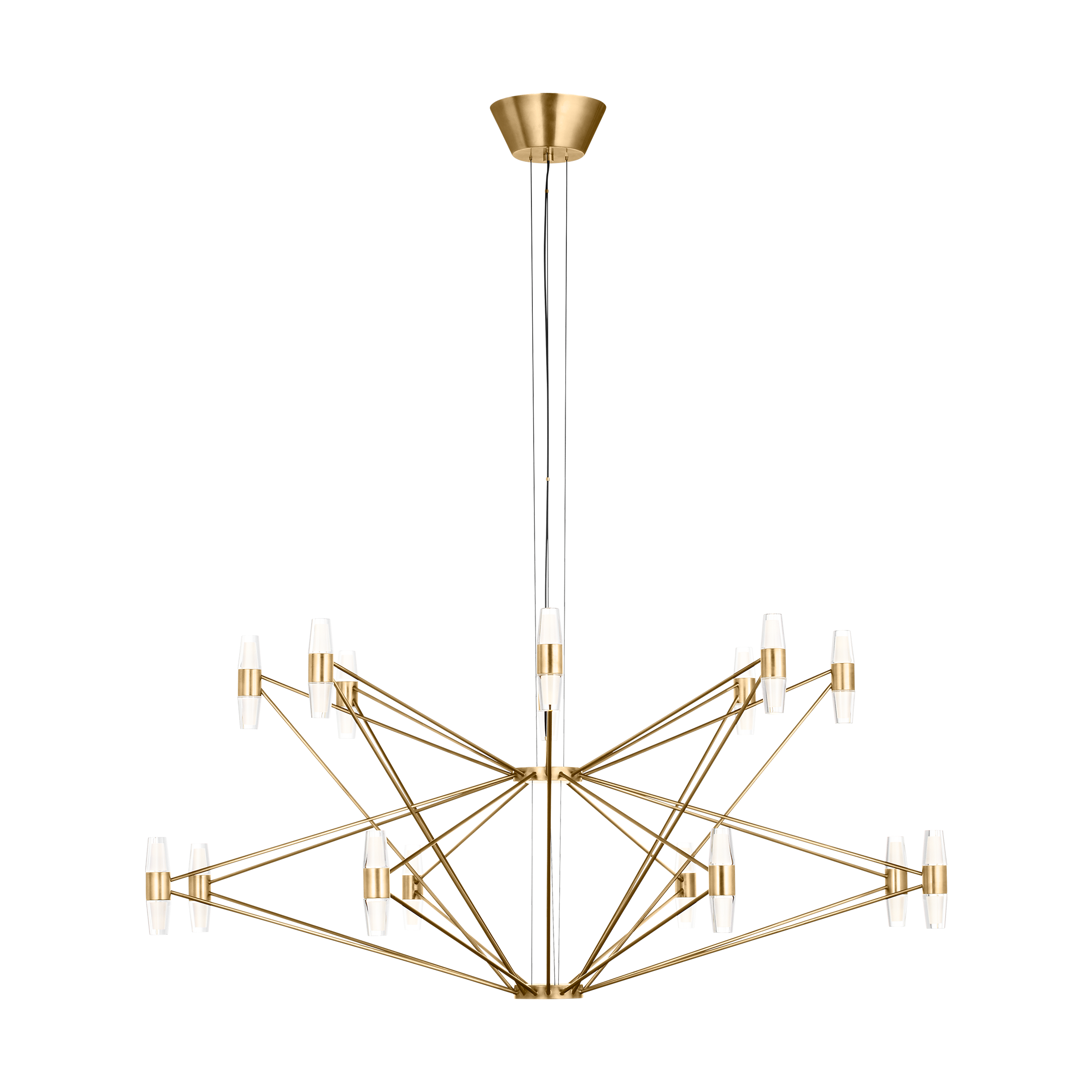 Lassell Two Tier X-Large Chandelier - SLCH247 | Visual Comfort