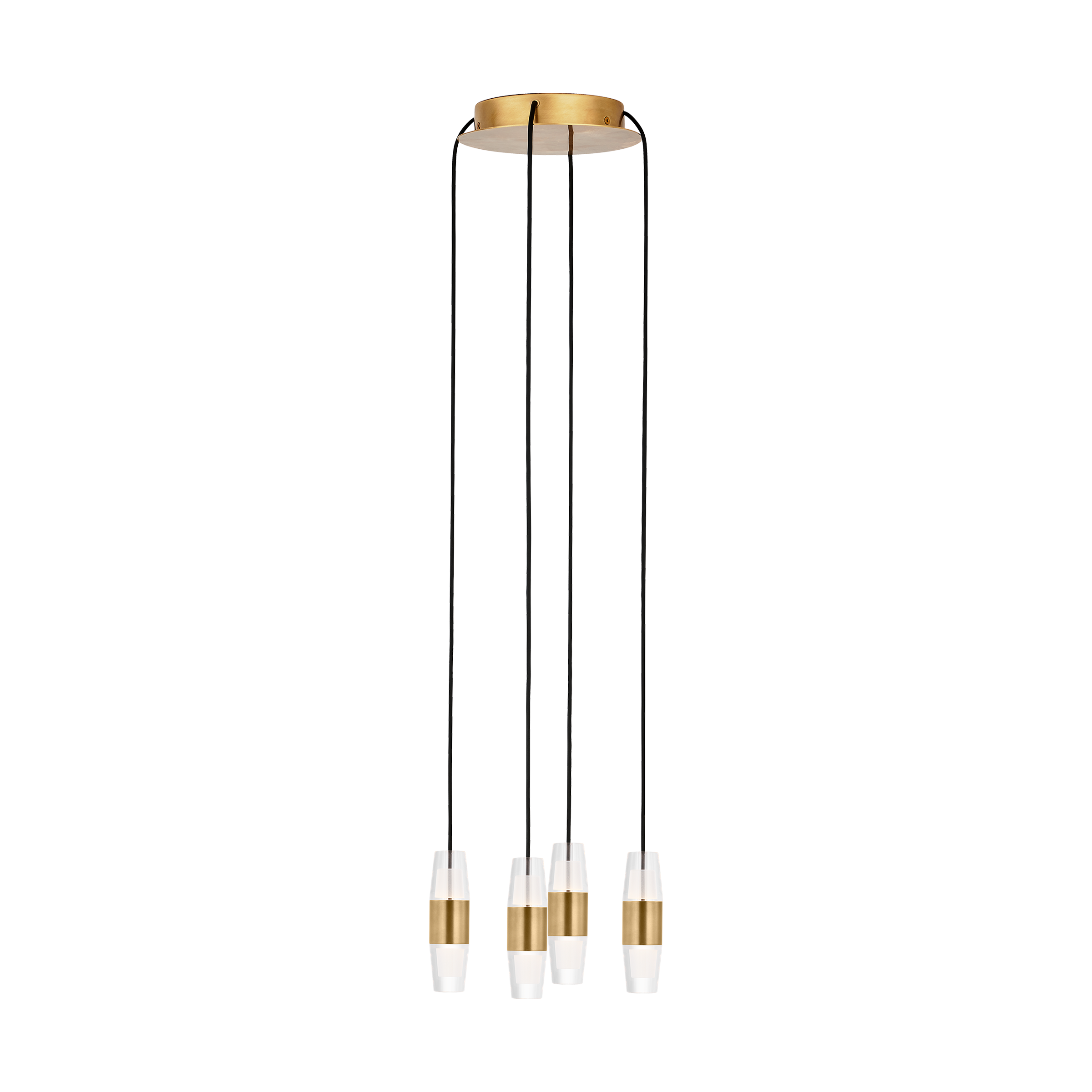 Lassell Short 4 Light Chandelier - SLCH383 | Visual Comfort
