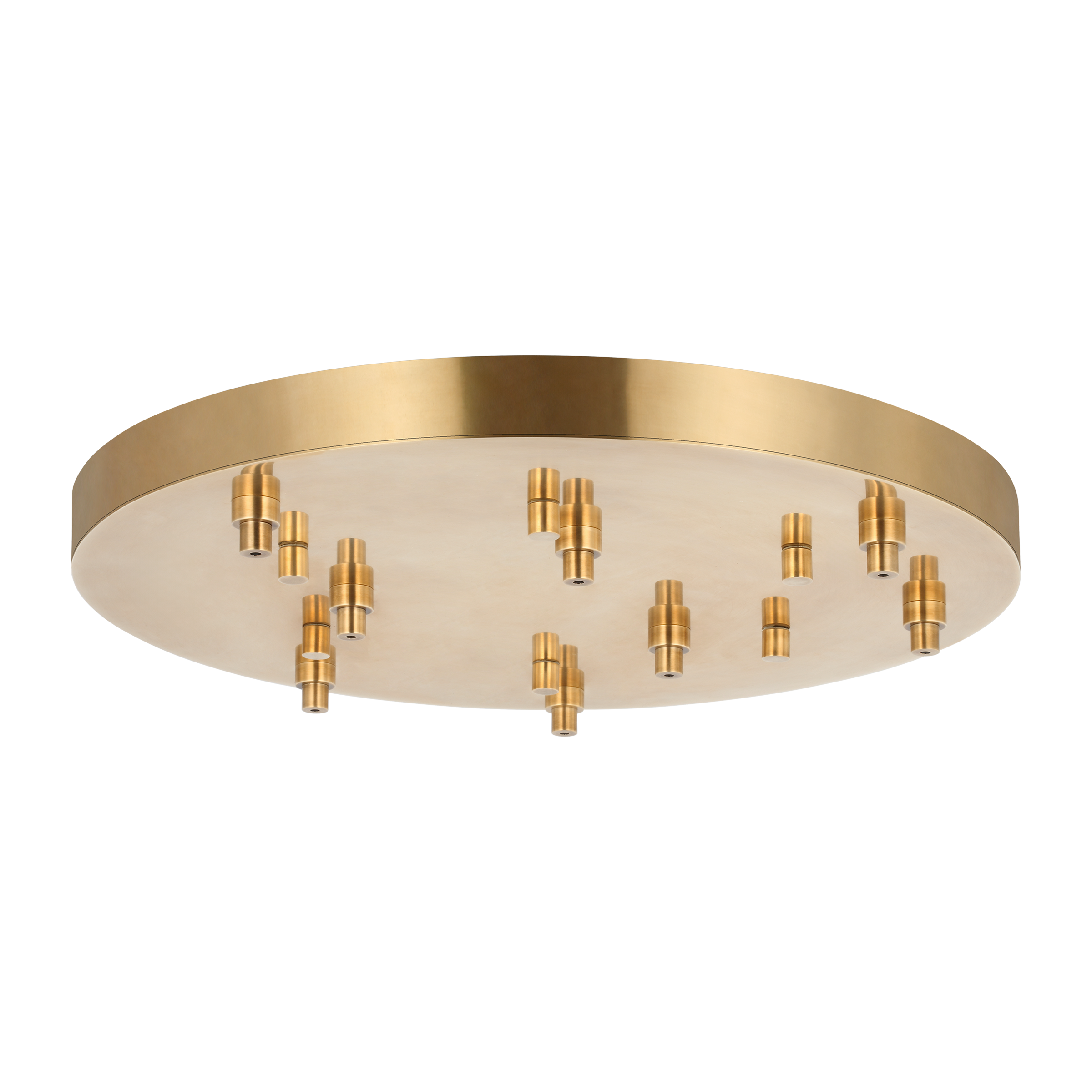 24" Round Multiport Canopy - SLCH578 | Visual Comfort