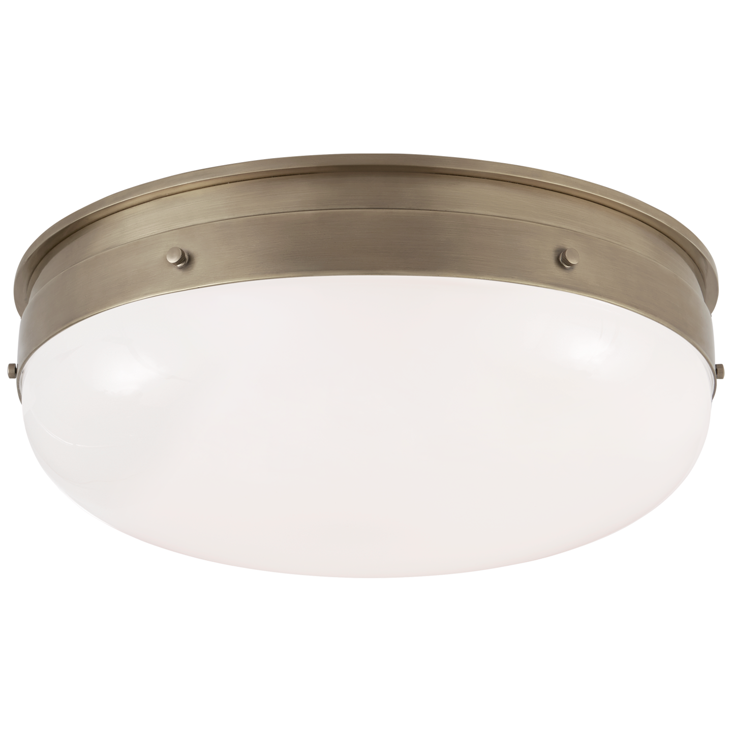 Hicks Medium Flush Mount (Open Box) - TOB4064-OB | Visual Comfort