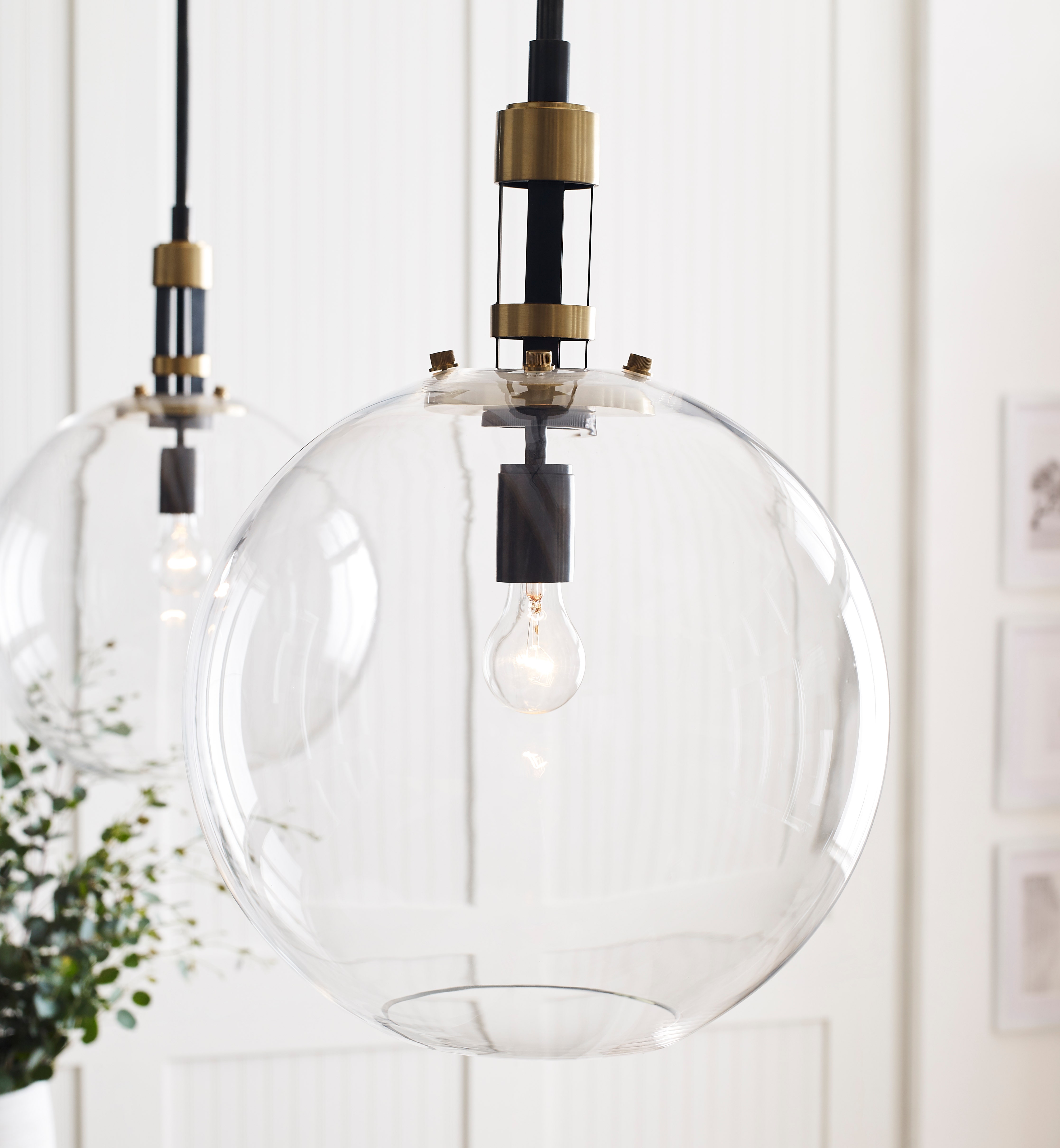 Gable Large Globe Pendant - TOB5430 | Visual Comfort