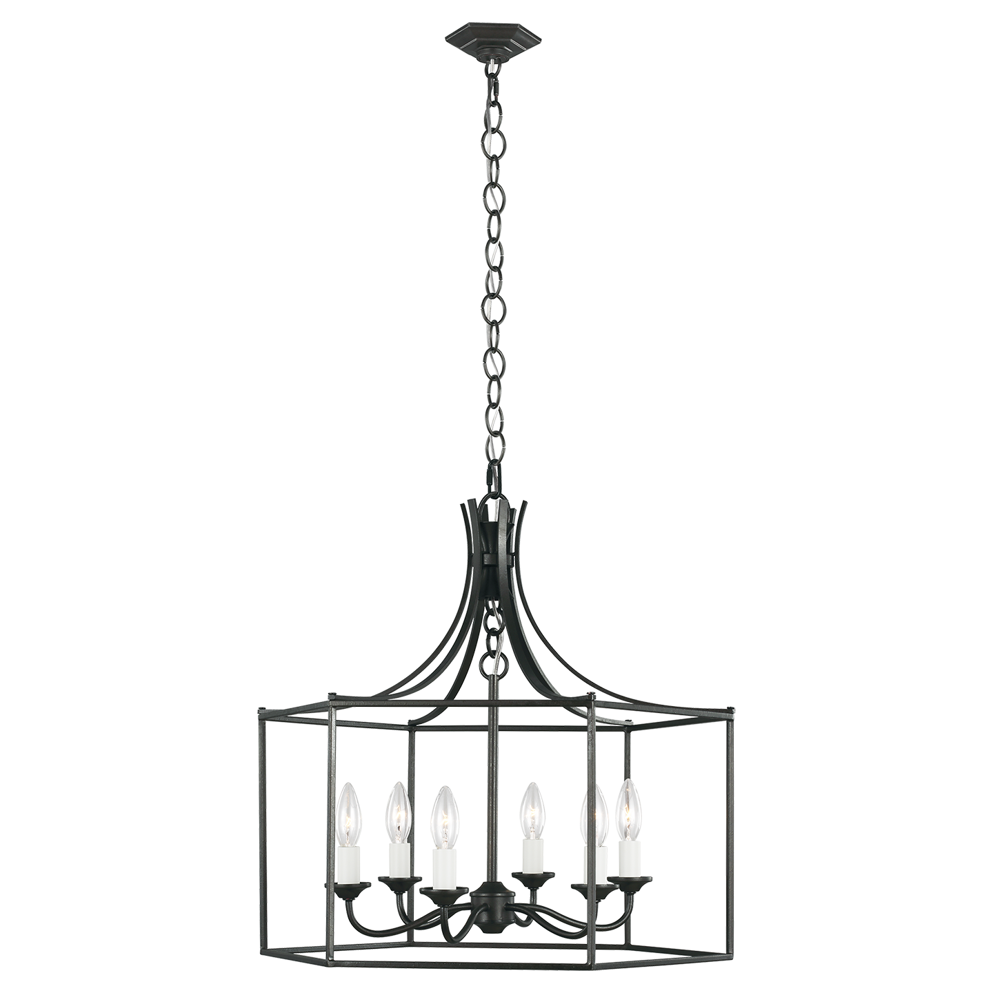 Bantry House Wide Lantern - AC1046 | Visual Comfort