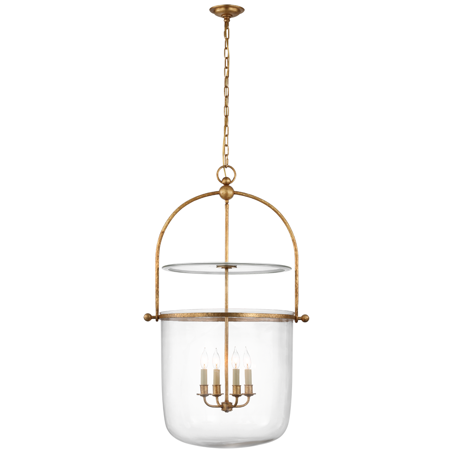 Lorford Large Smoke Bell Lantern - CHC2271 | Visual Comfort