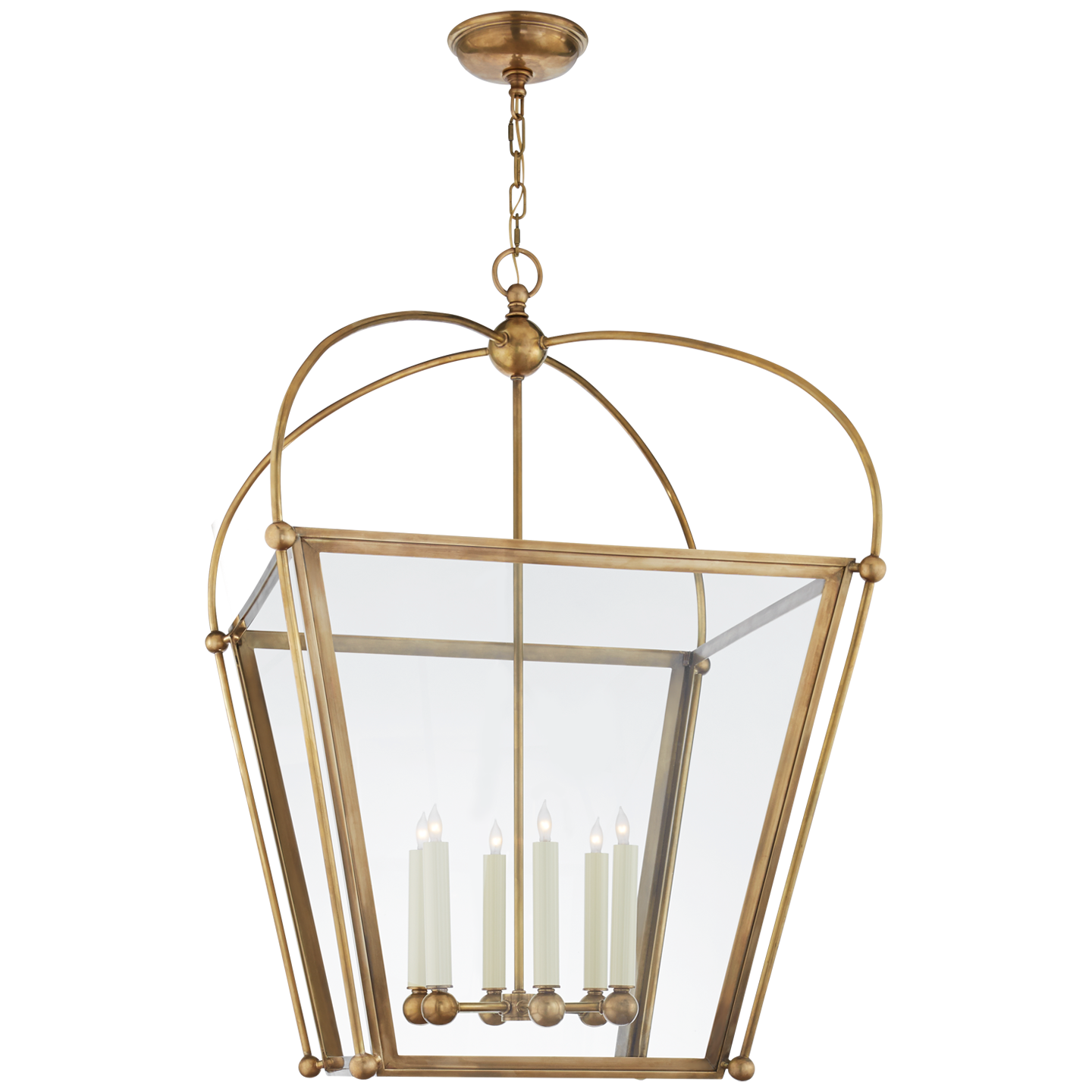 Riverside Large Square Lantern - CHC3440 | Visual Comfort