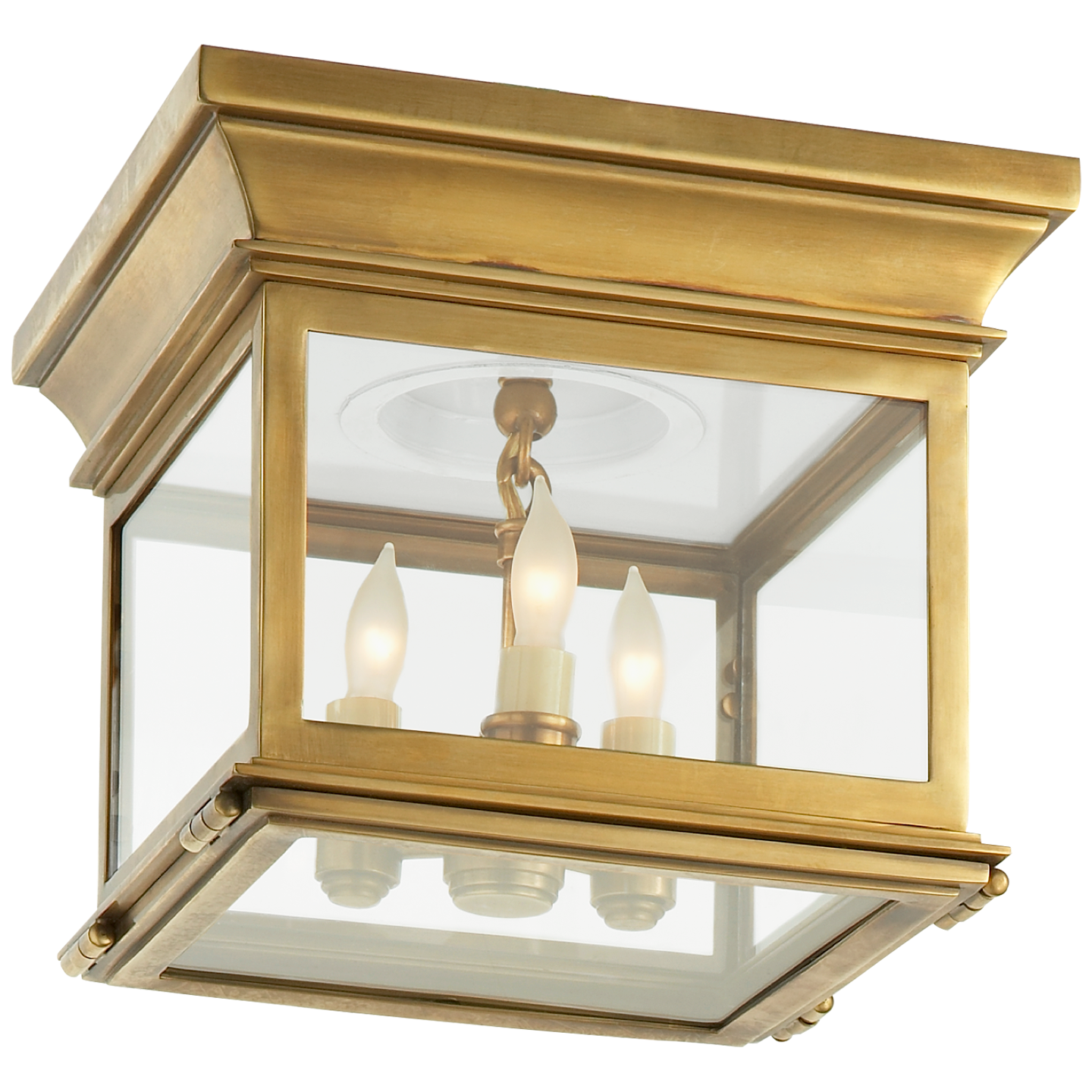 Club Small Square Flush Mount - EU-CHC4128 | Visual Comfort