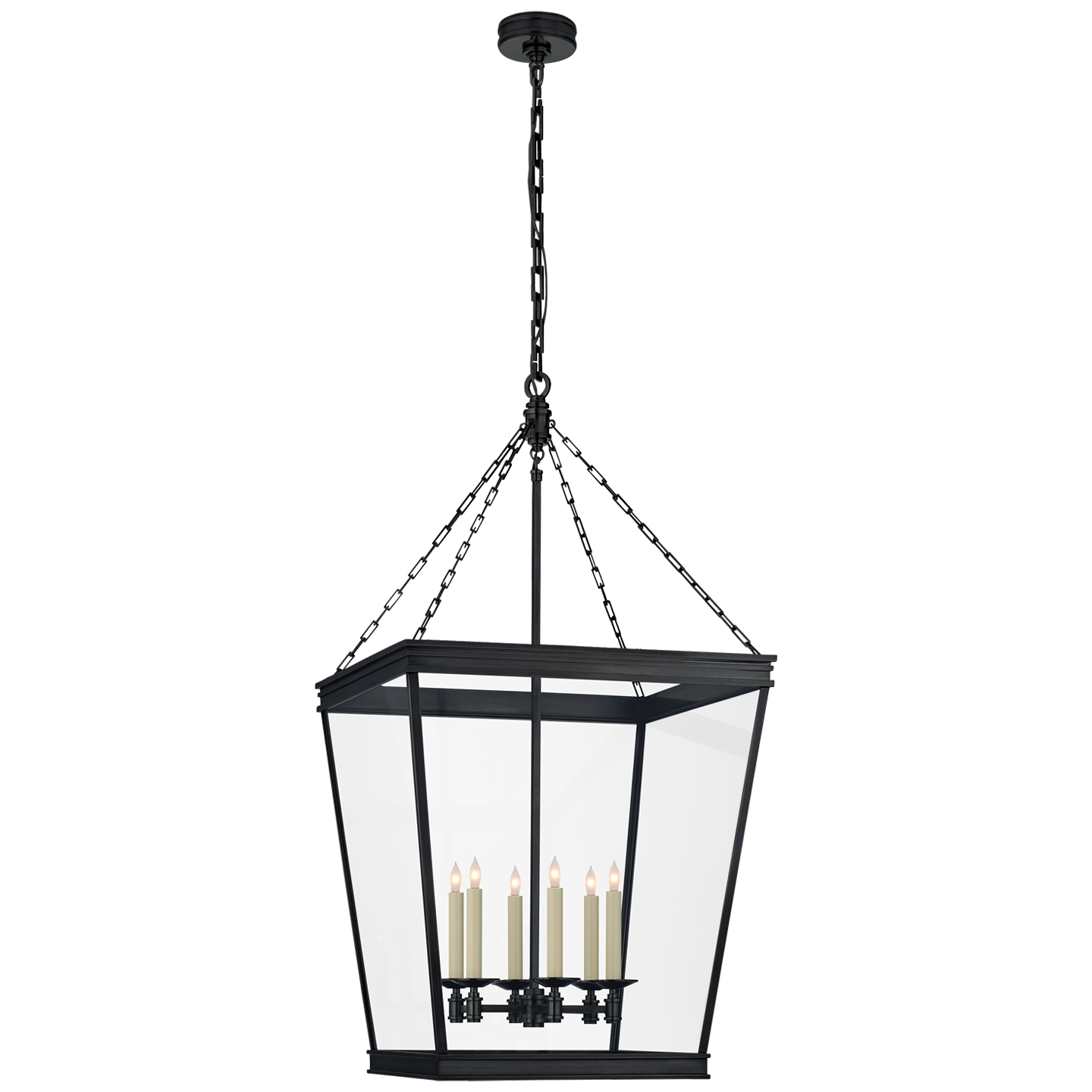 Launceton Large Square Lantern - CHC5612 | Visual Comfort