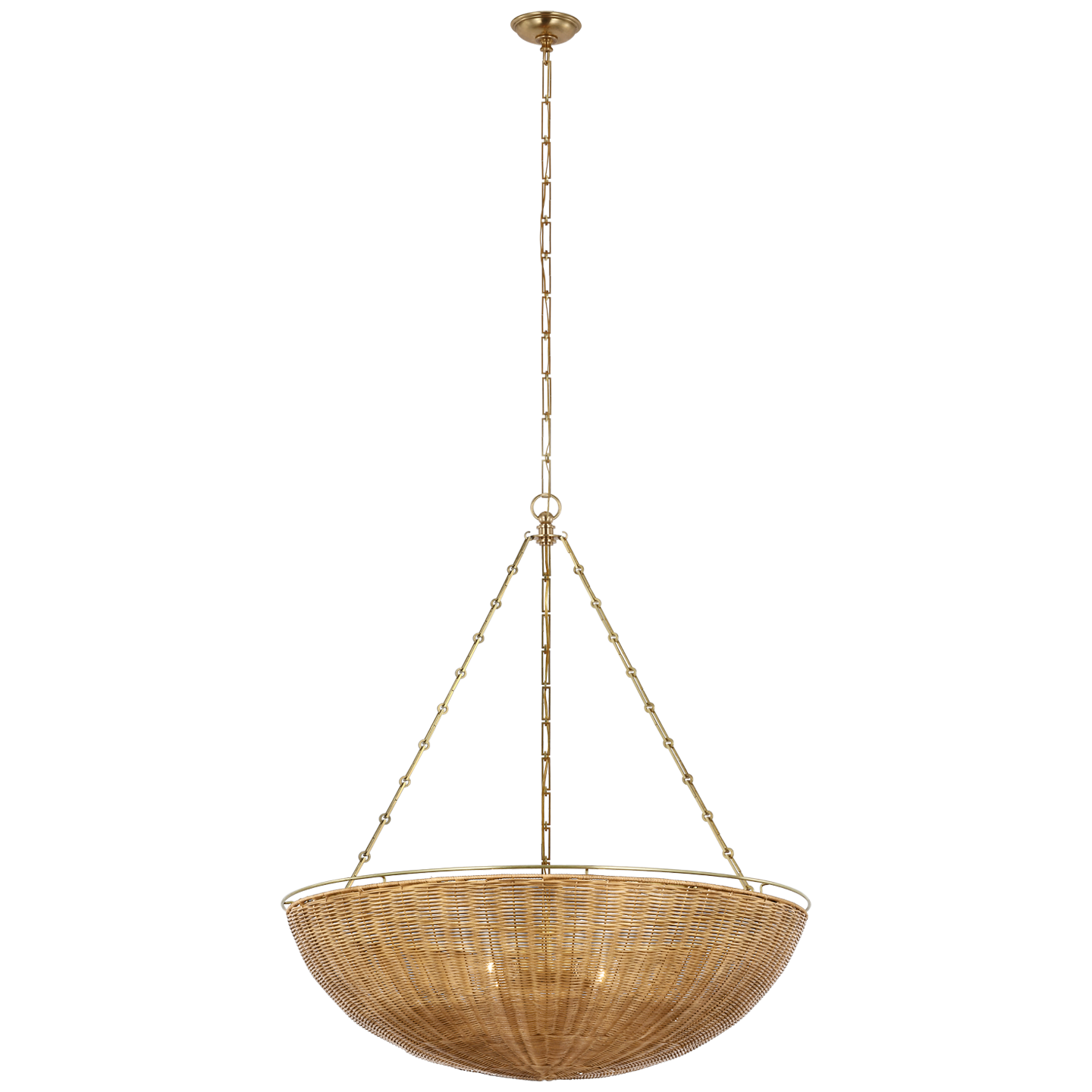 Rattan Chandeliers | Visual Comfort