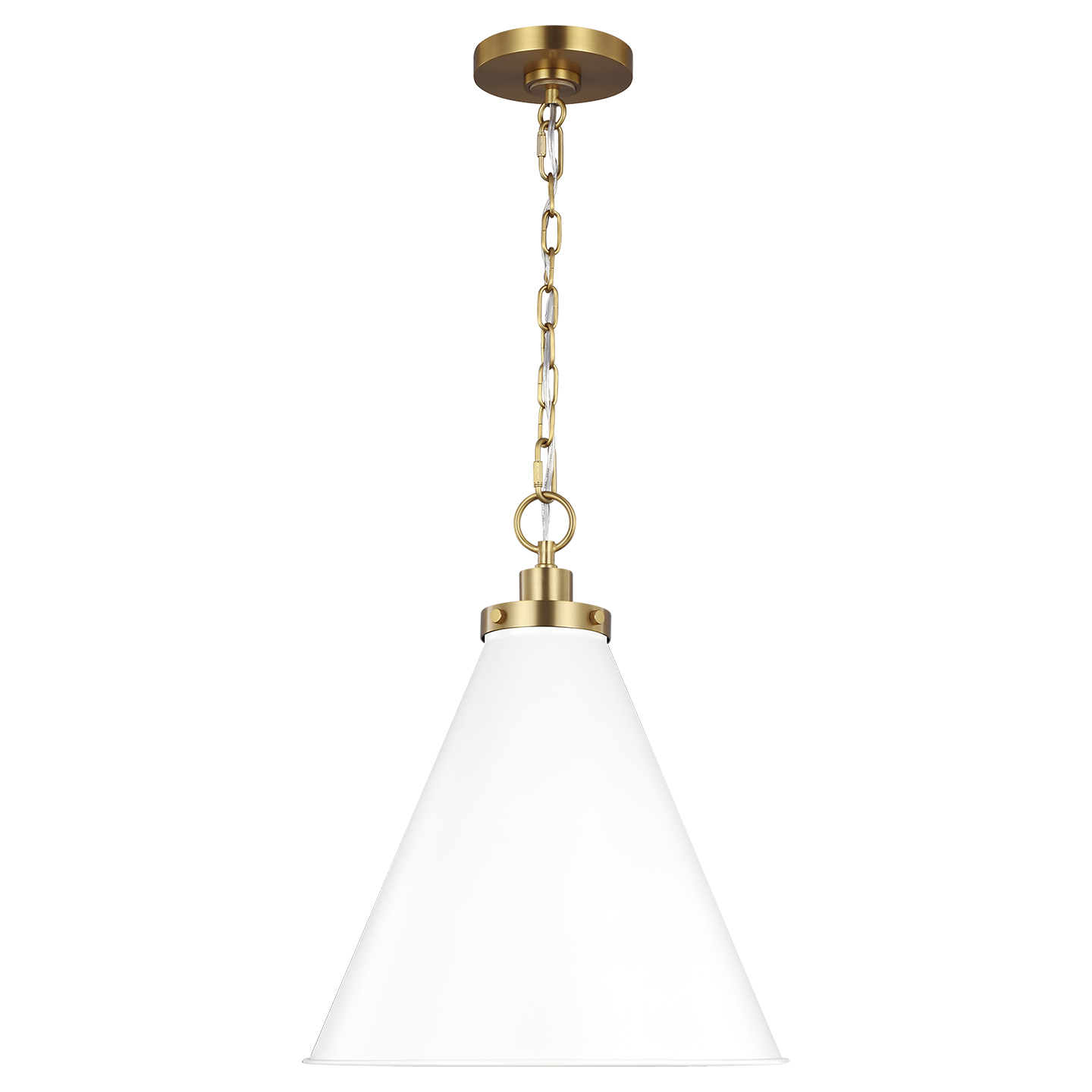 Wellfleet Medium Cone Pendant - CP1271 | Visual Comfort