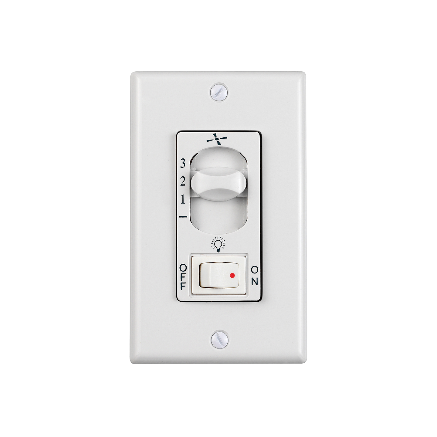 3 - Speed Wall Control with On/Off Light Switch - ESSWC5 | Visual Comfort