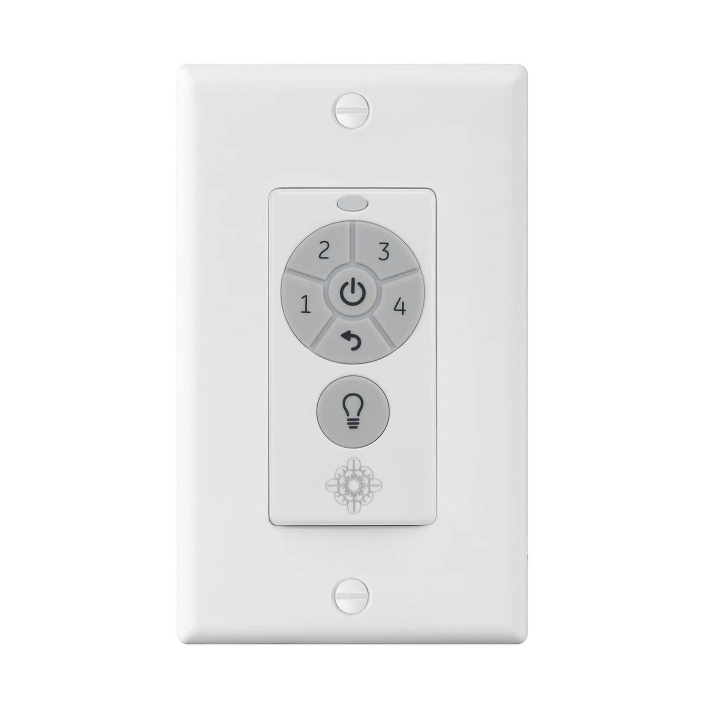 4 - Speed Wall Control with LED Light Dimmer - ESSWC9 | Visual Comfort