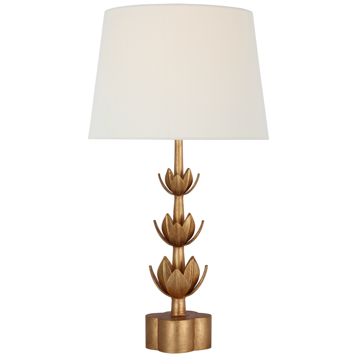 Alberto Large Triple Table Lamp - JN3003 | Visual Comfort
