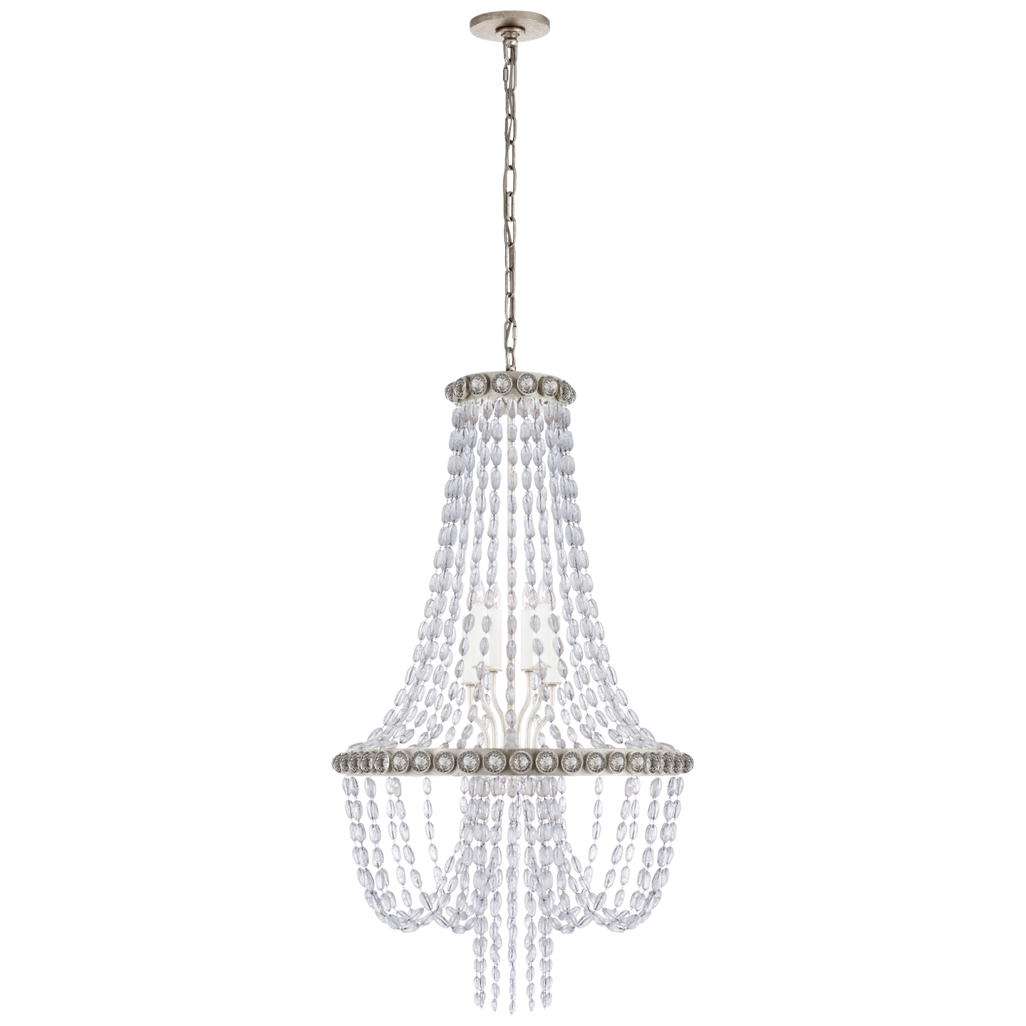 Navona Medium Basket Chandelier - JN5120 | Visual Comfort