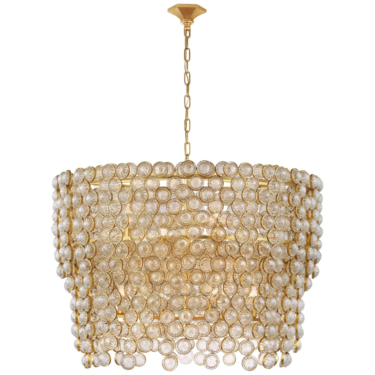 Milazzo Large Waterfall Chandelier - JN5232 | Visual Comfort