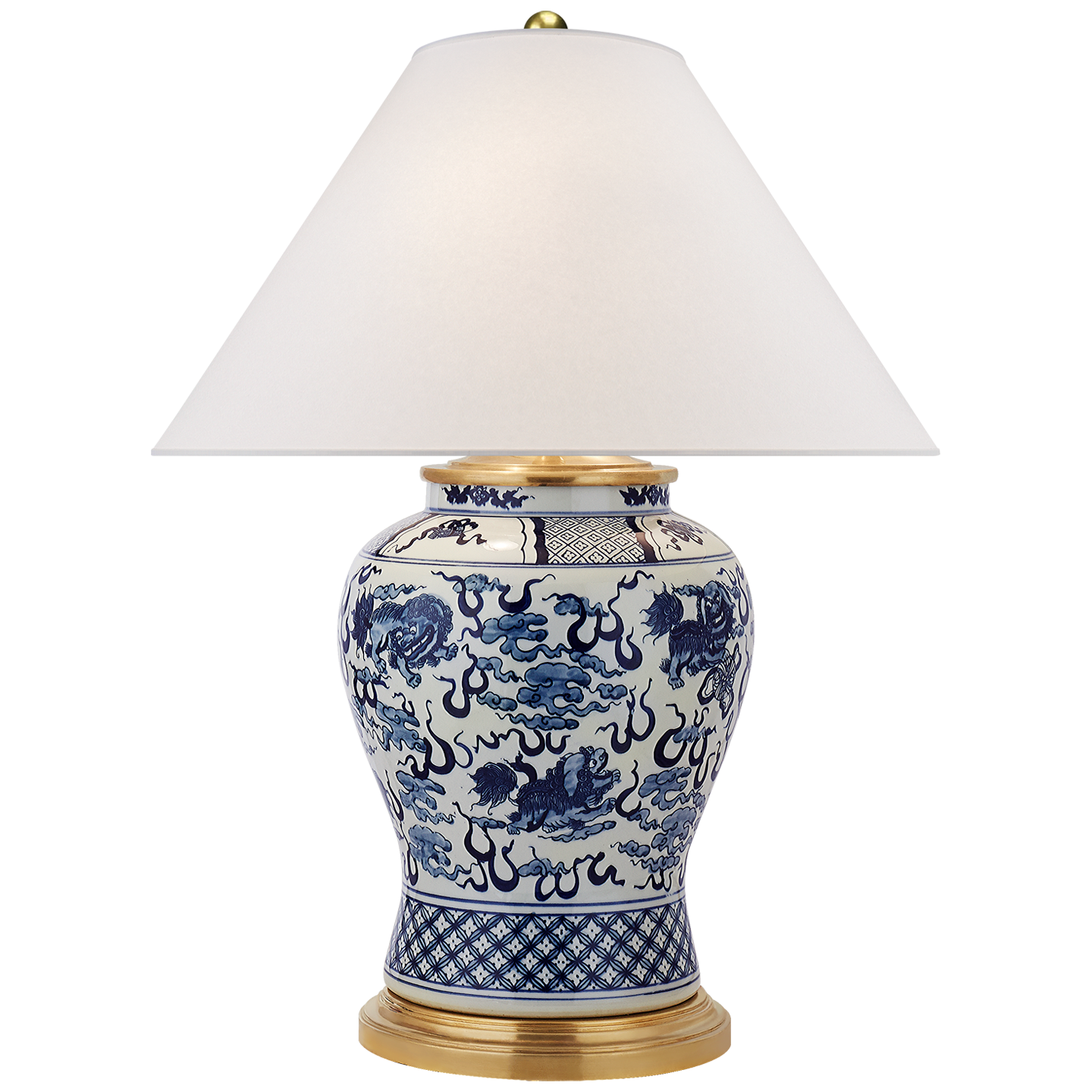 Foo Dog Medium Table Lamp - EU-RL3649 | Visual Comfort