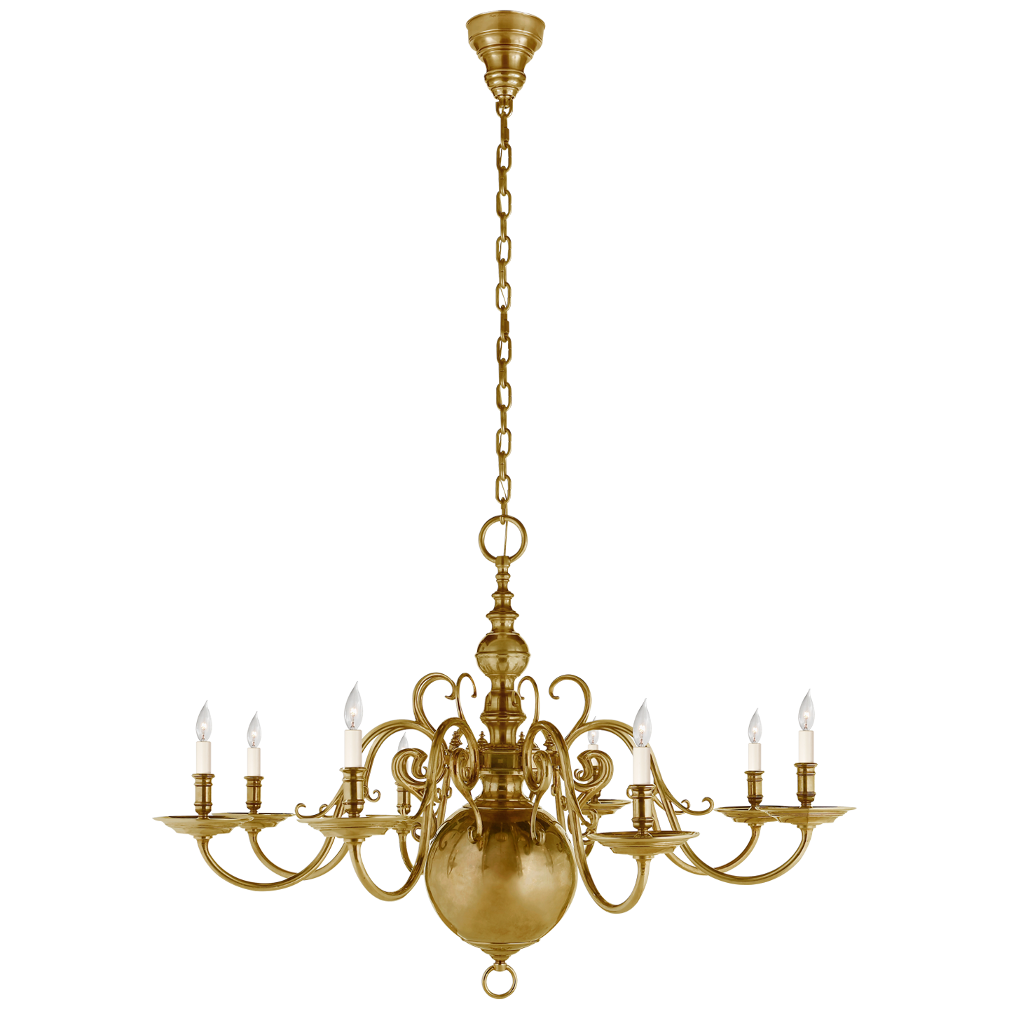 Lillianne Single Tier Chandelier - RL5205 | Visual Comfort