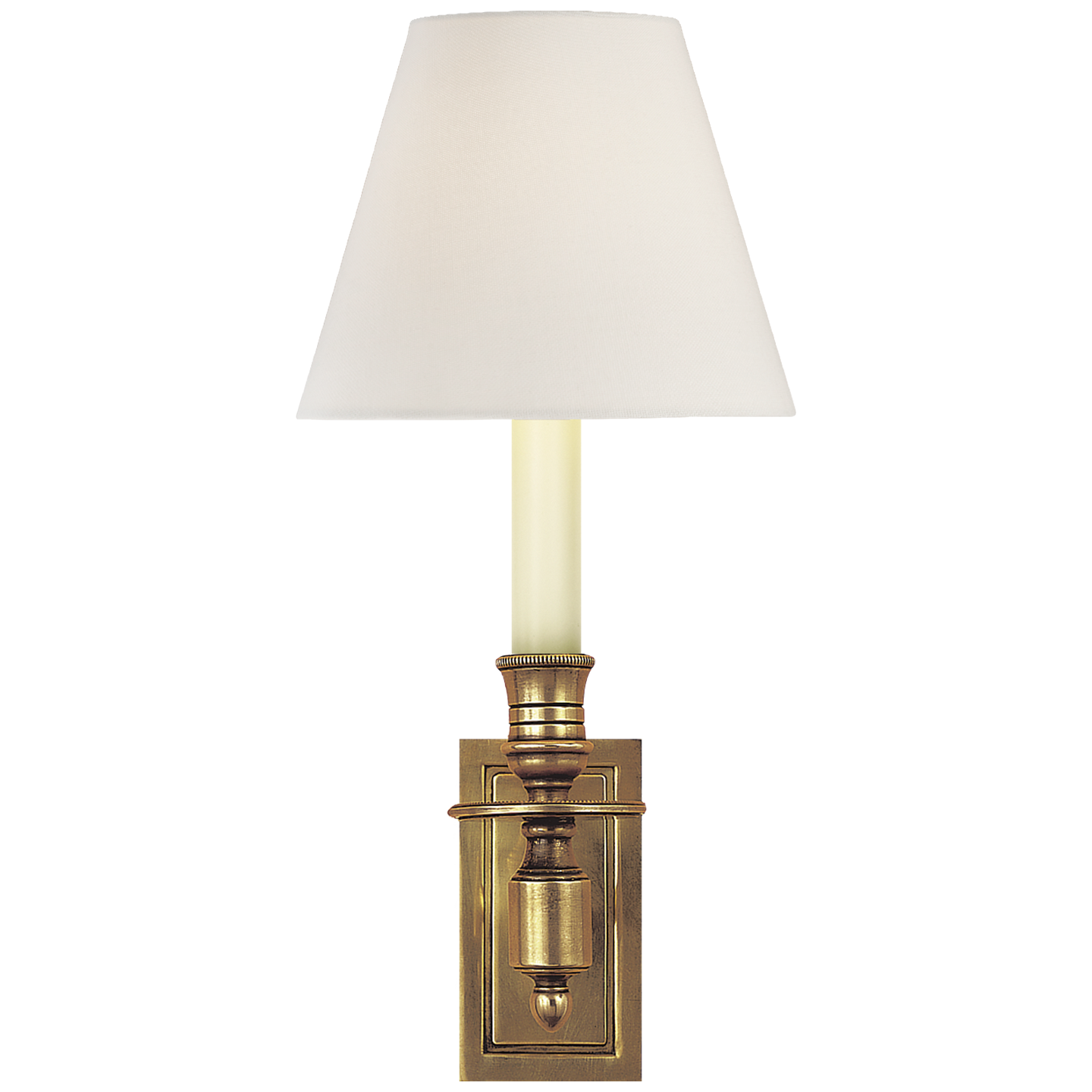French Single Library Sconce - S2210 | Visual Comfort