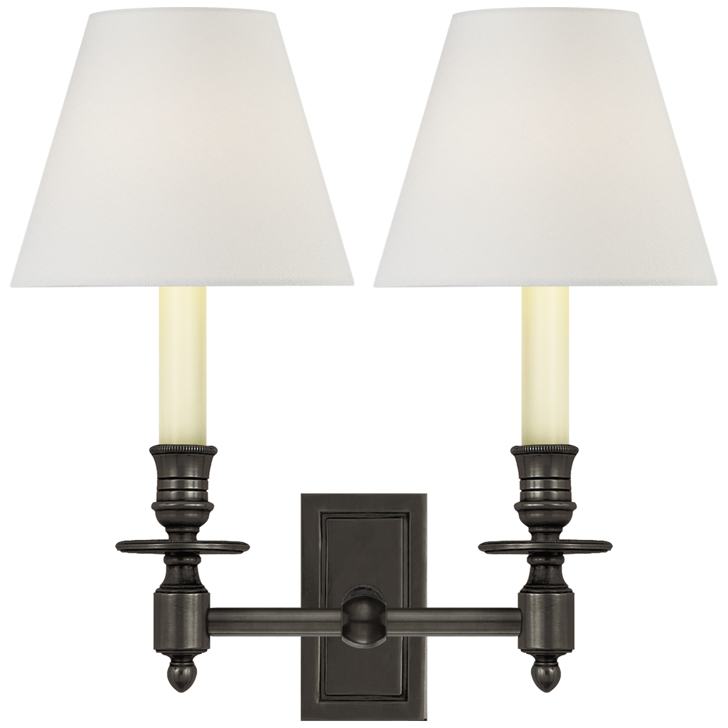 French Double Library Sconce - S2212 | Visual Comfort