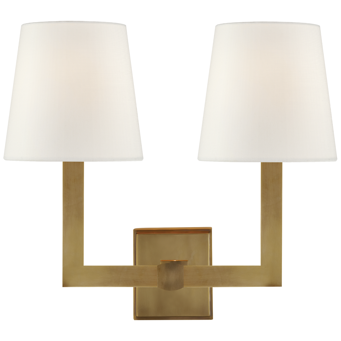 Square Tube Double Sconce - SL2820 | Visual Comfort