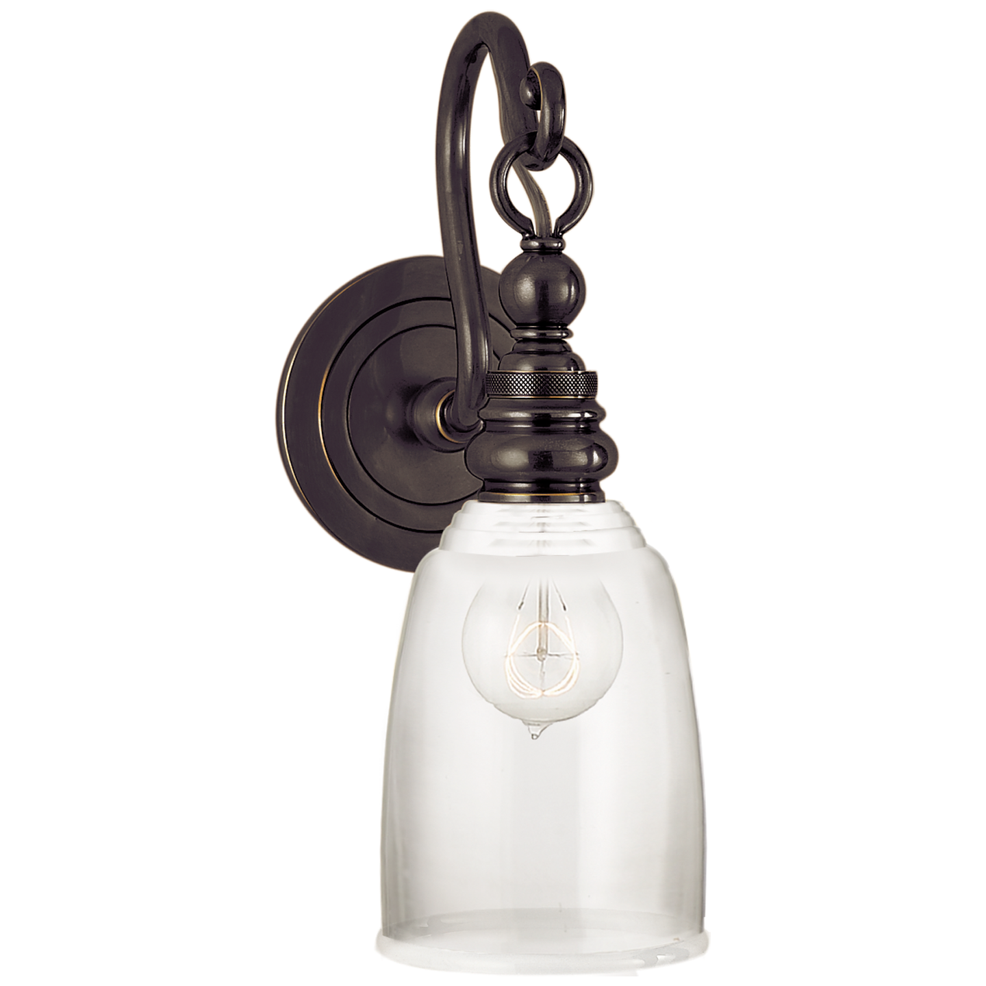 Boston Loop Arm Sconce - SL2934 | Visual Comfort