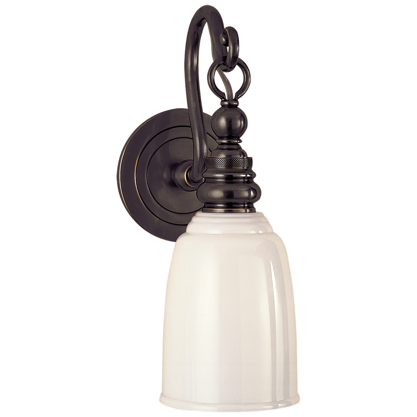 Boston Loop Arm Sconce - SL2934 | Visual Comfort