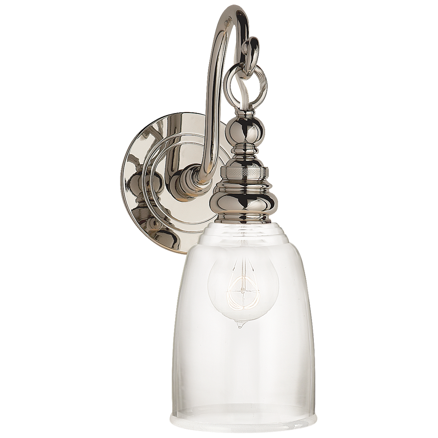 Boston Loop Arm Sconce - SL2934 | Visual Comfort