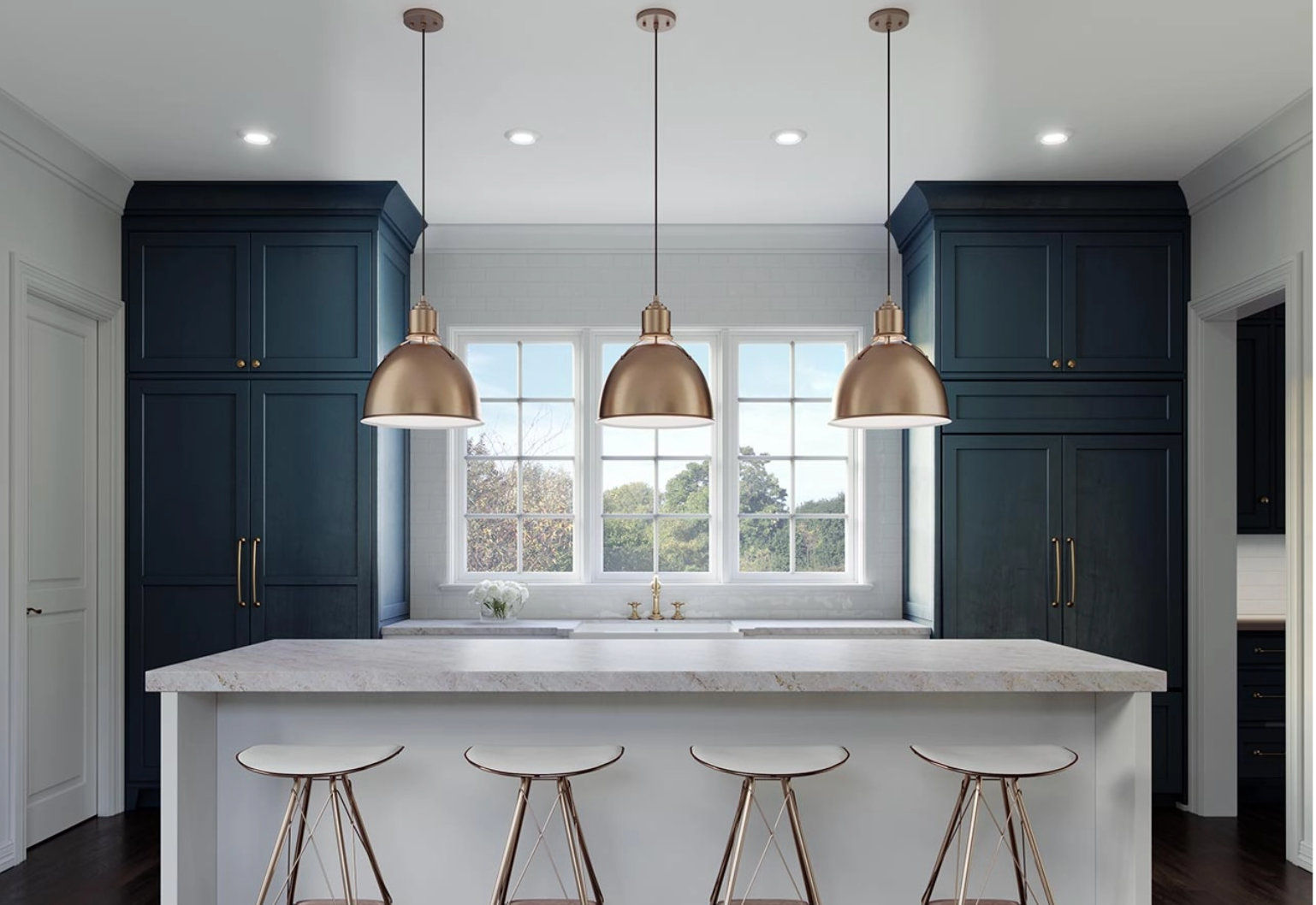 A Guide to Kitchen Island Pendant Lights Height & Placement