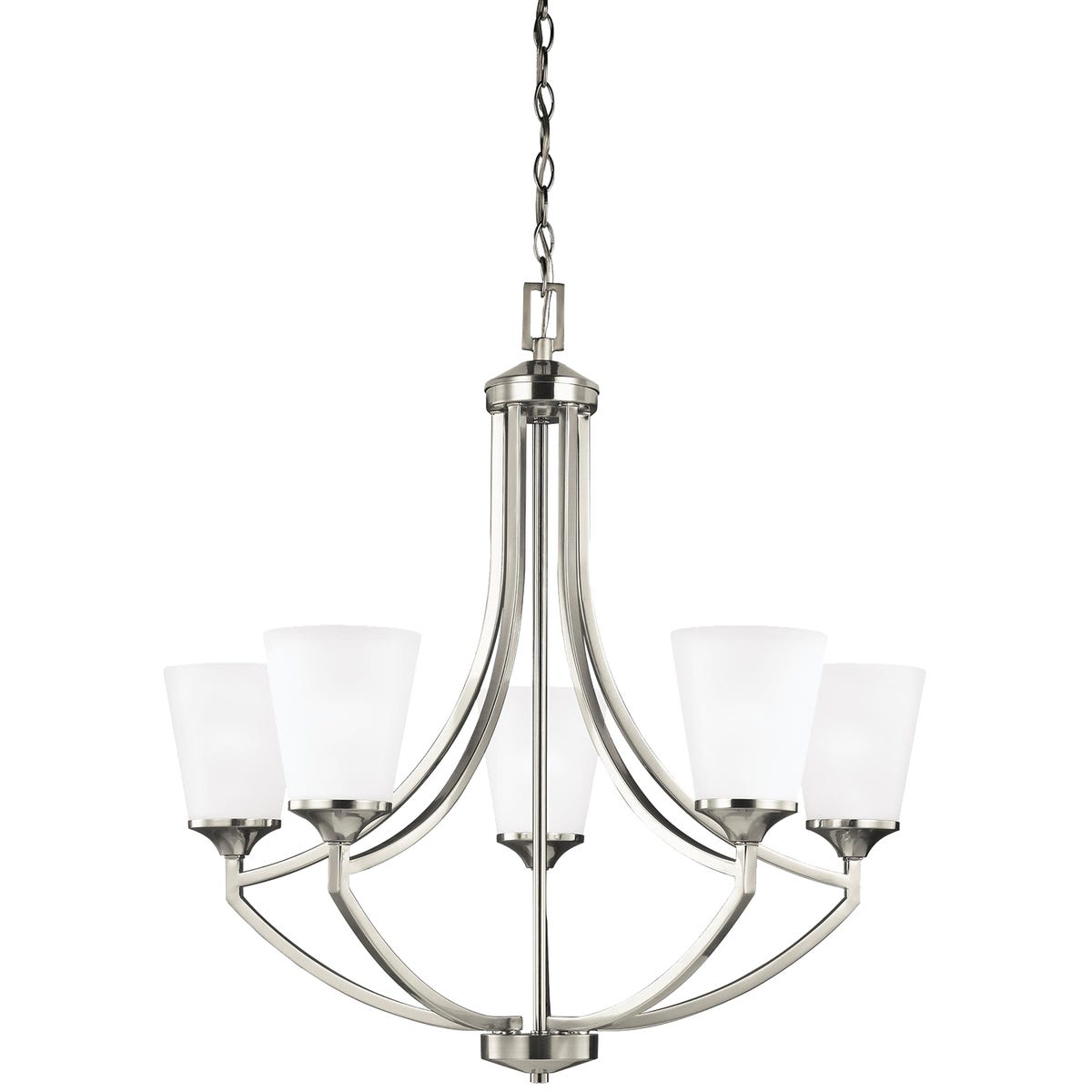 Hanford Five Light Chandelier - 3124505 | Visual Comfort