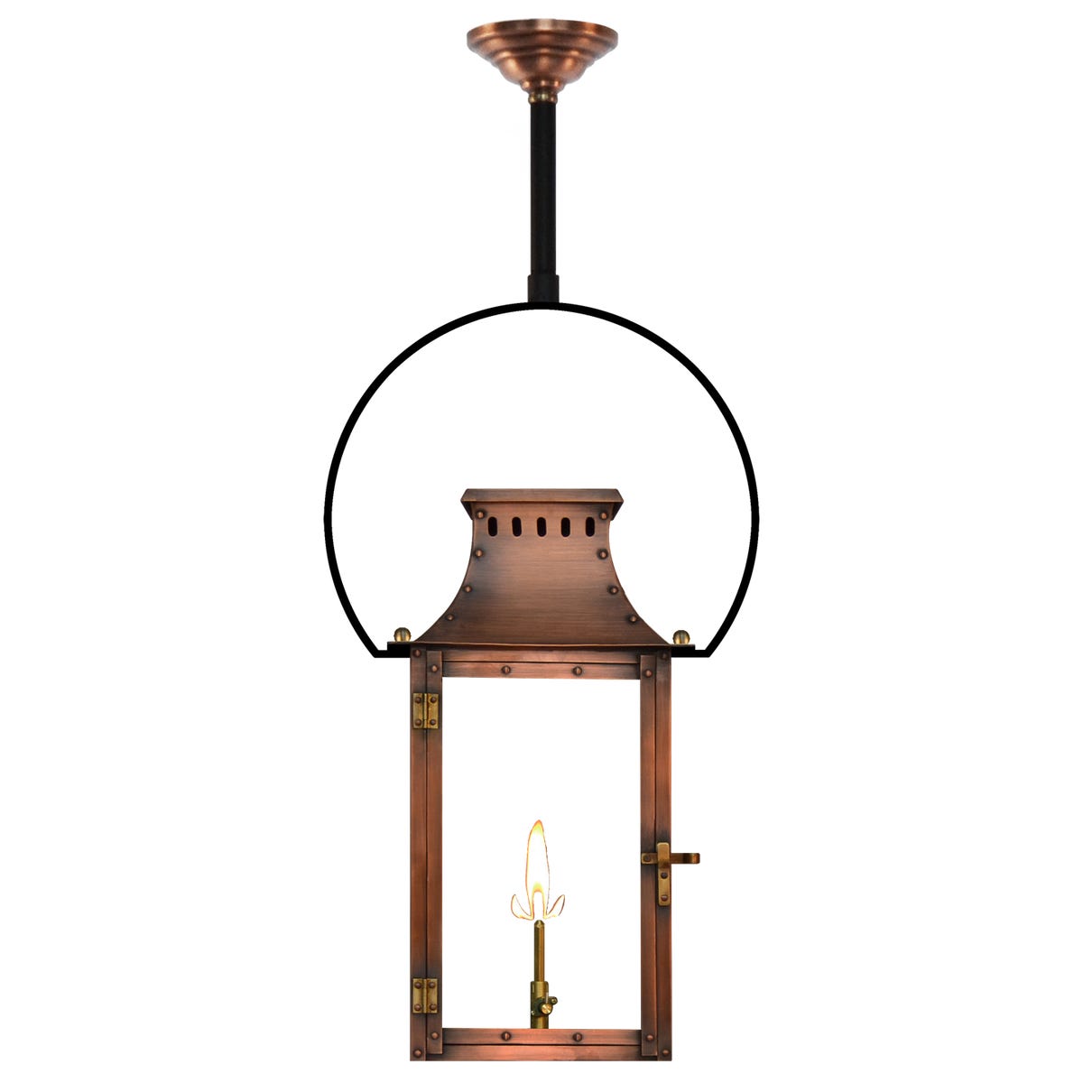 Market Street 19" Yoke Ceiling Lantern - CSL MS-19 CY | Visual Comfort
