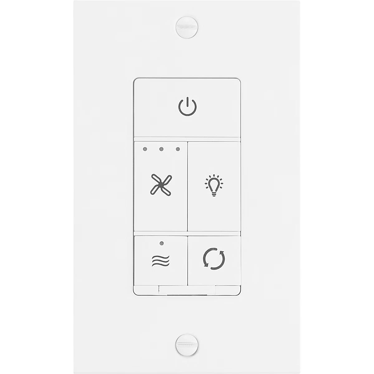 Universal Control 3-Speed with Dimmer and Reverse 3-Wire Wall Control ...