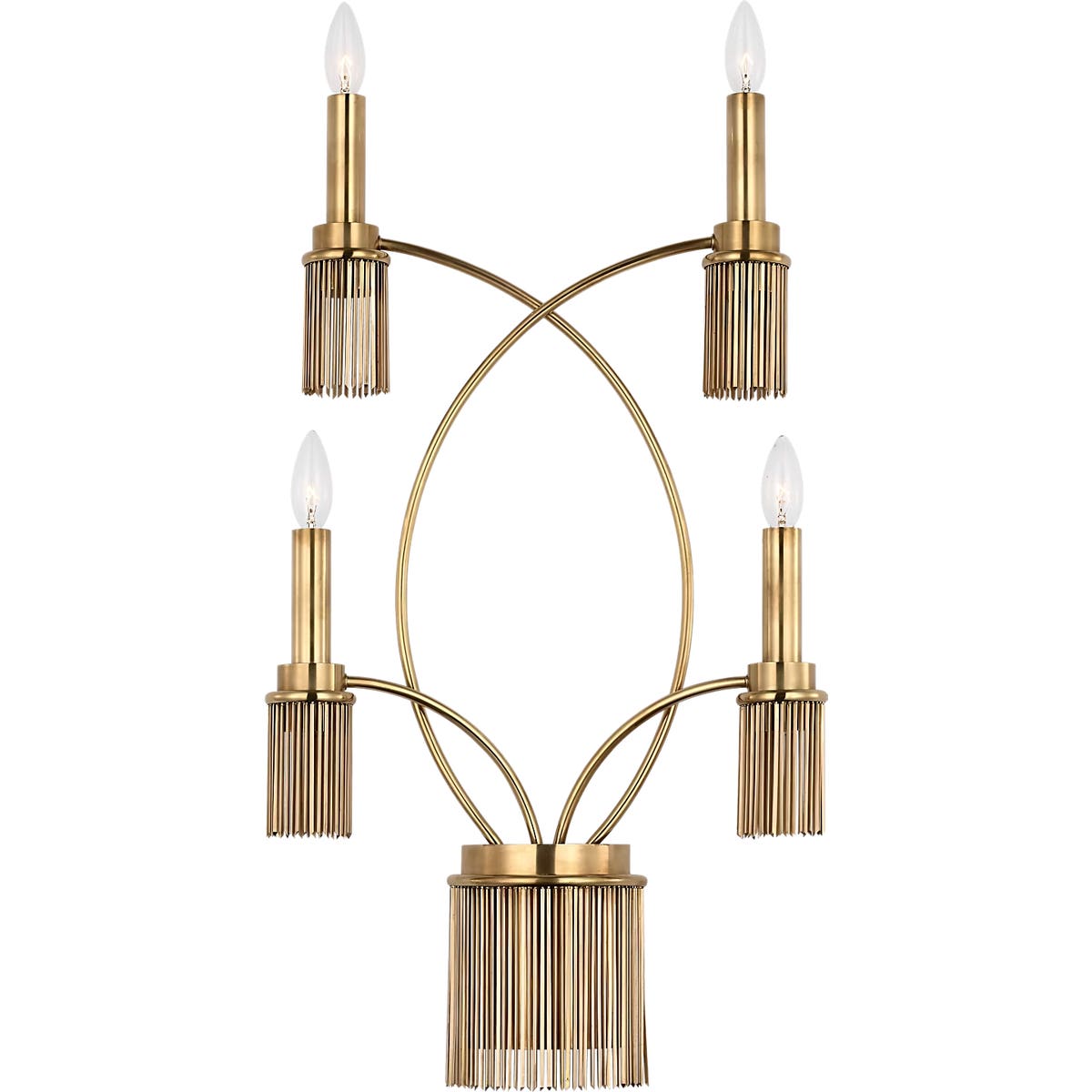 Sutton 4-Light Sconce - FW2203 | Visual Comfort