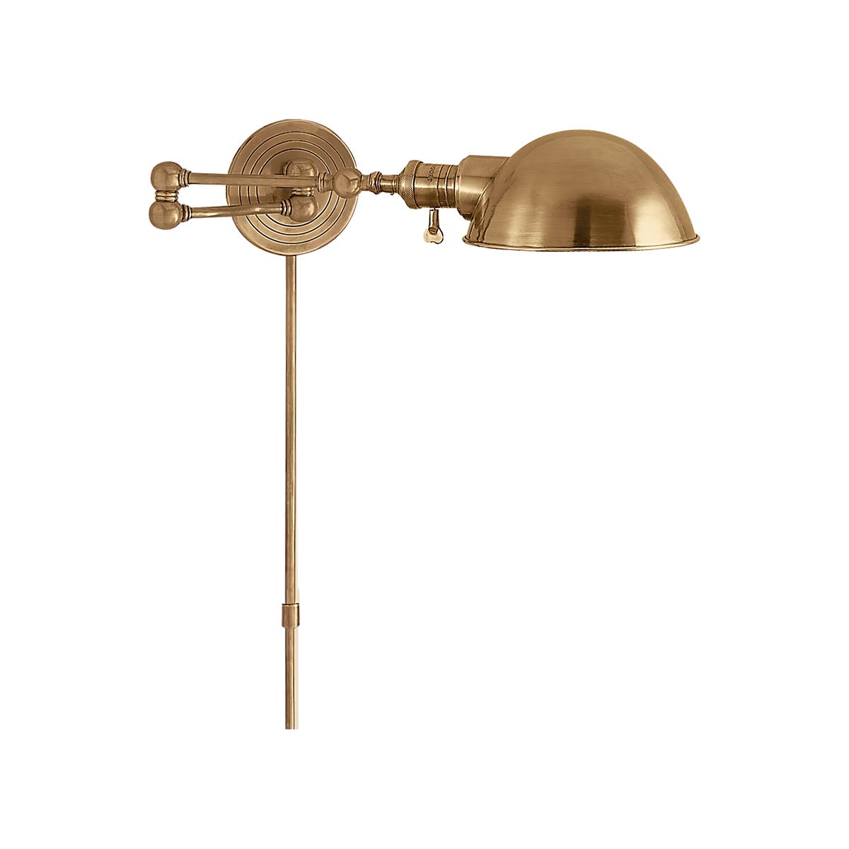 Boston Swing Arm with Apothecary Shade - SL29202 | Visual Comfort